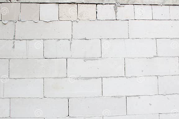 Hebel wall surface stock photo. Image of white, cobblestone - 257562668