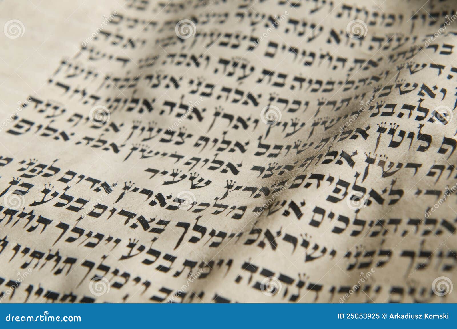 Hebrew Bible On A Background Of Stone. Jewish Religion And Traditions ...