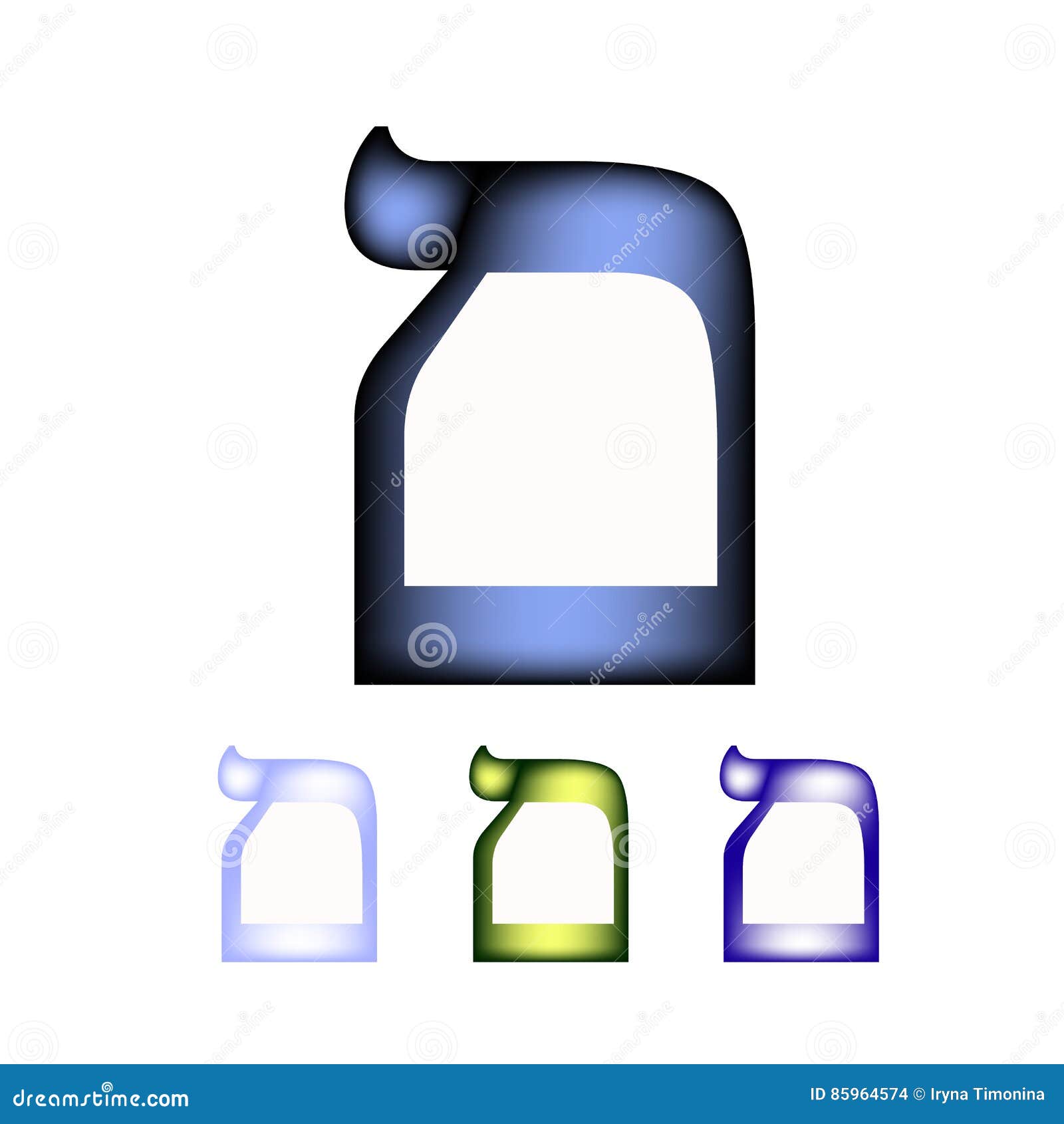 Hebrew Font. the Hebrew Language. the Letter Mem Sofit Stock Vector ...