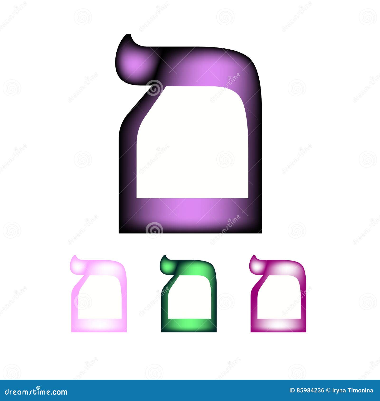 Hebrew Font. the Hebrew Language. the Letter Mem Sofit Stock Vector ...