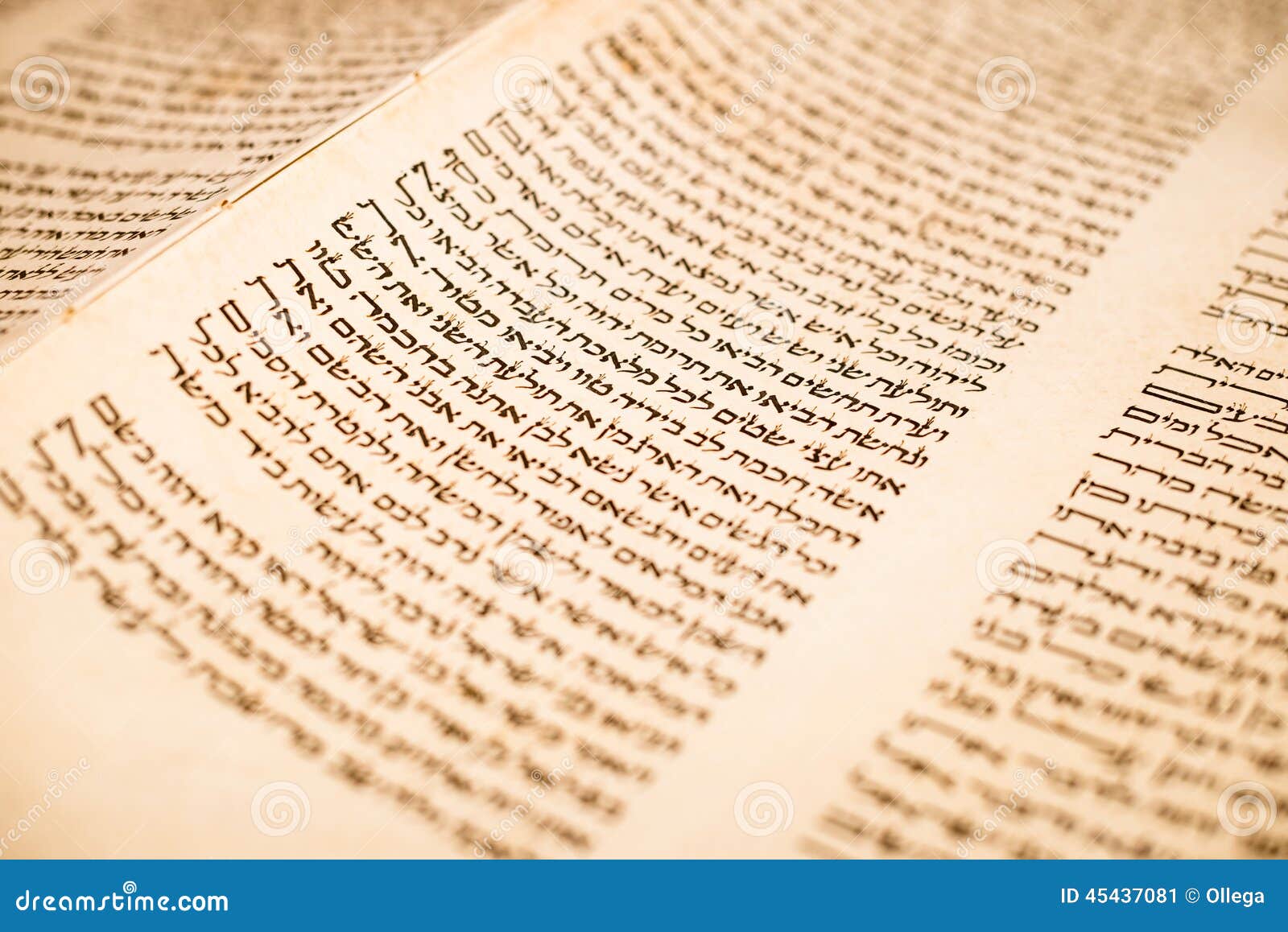 Torah Scroll Perspective View Royalty-Free Stock Photo | CartoonDealer ...