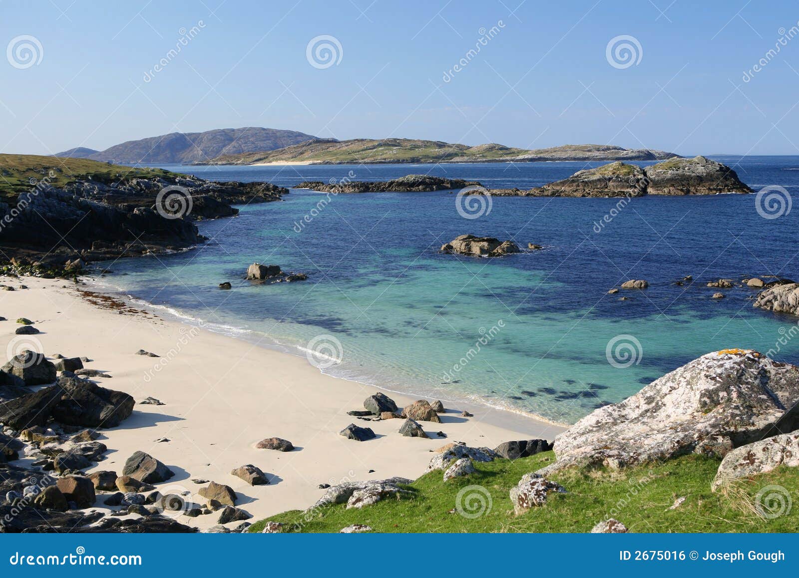 Hebridean Coast stock photo. Image of scotland, beach - 2675016