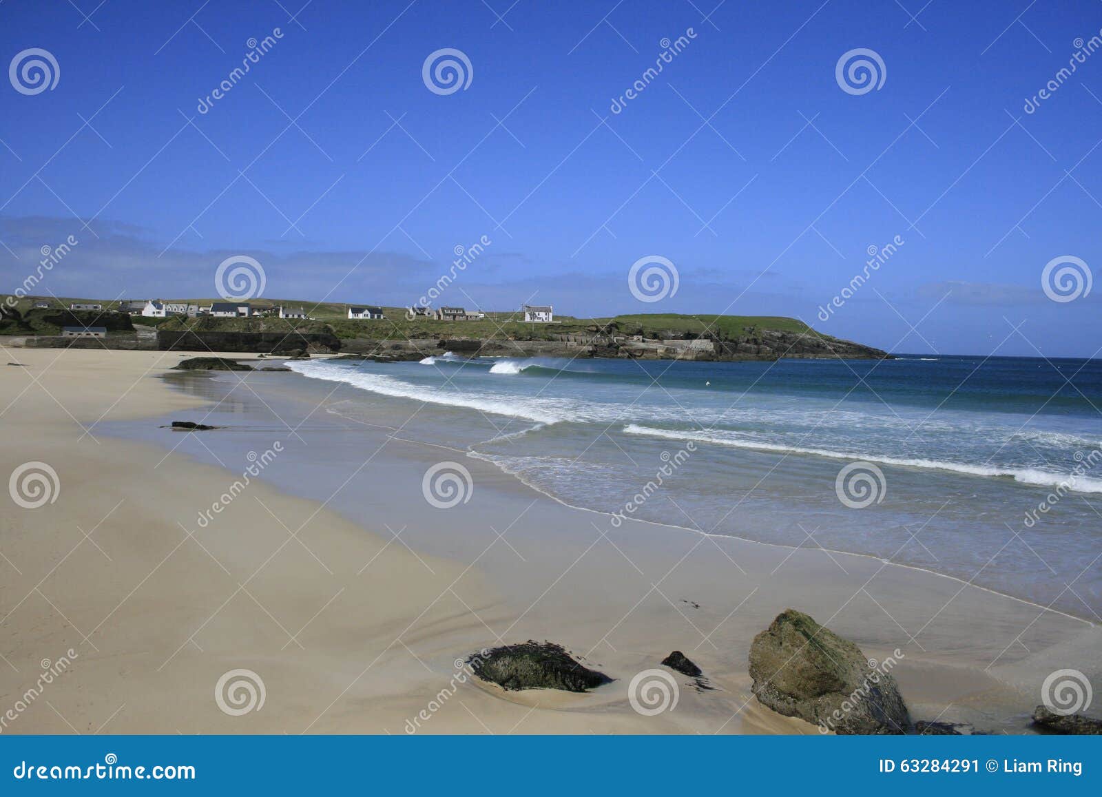 Hebrides Beach stock image. Image of coast, highlands - 63284291