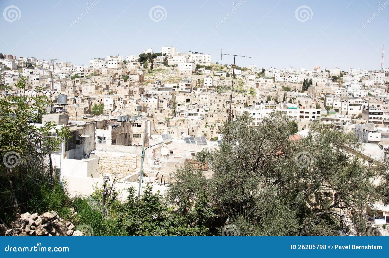 Hebron city stock photo. Image of terror, city, hebron - 26205798