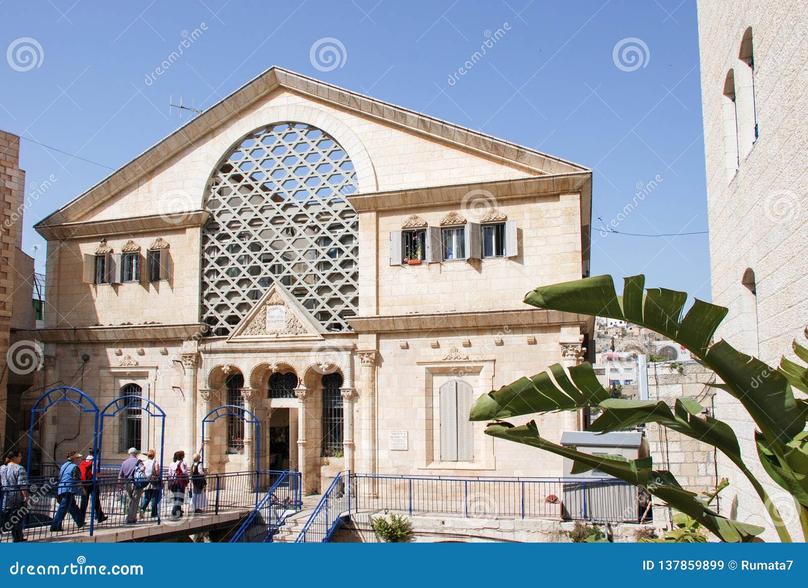 Beit Hadassah Building in Hebron Editorial Stock Image - Image of ...