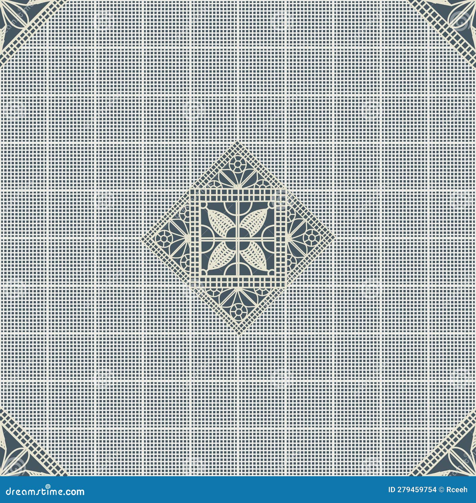 Hedebo Danish Embroidery Pattern 8 Stock Vector - Illustration of ...