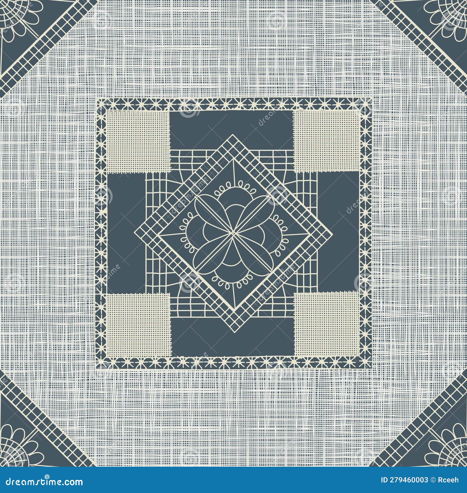 Hedebo Danish Embroidery Pattern 19 Stock Vector - Illustration of ...