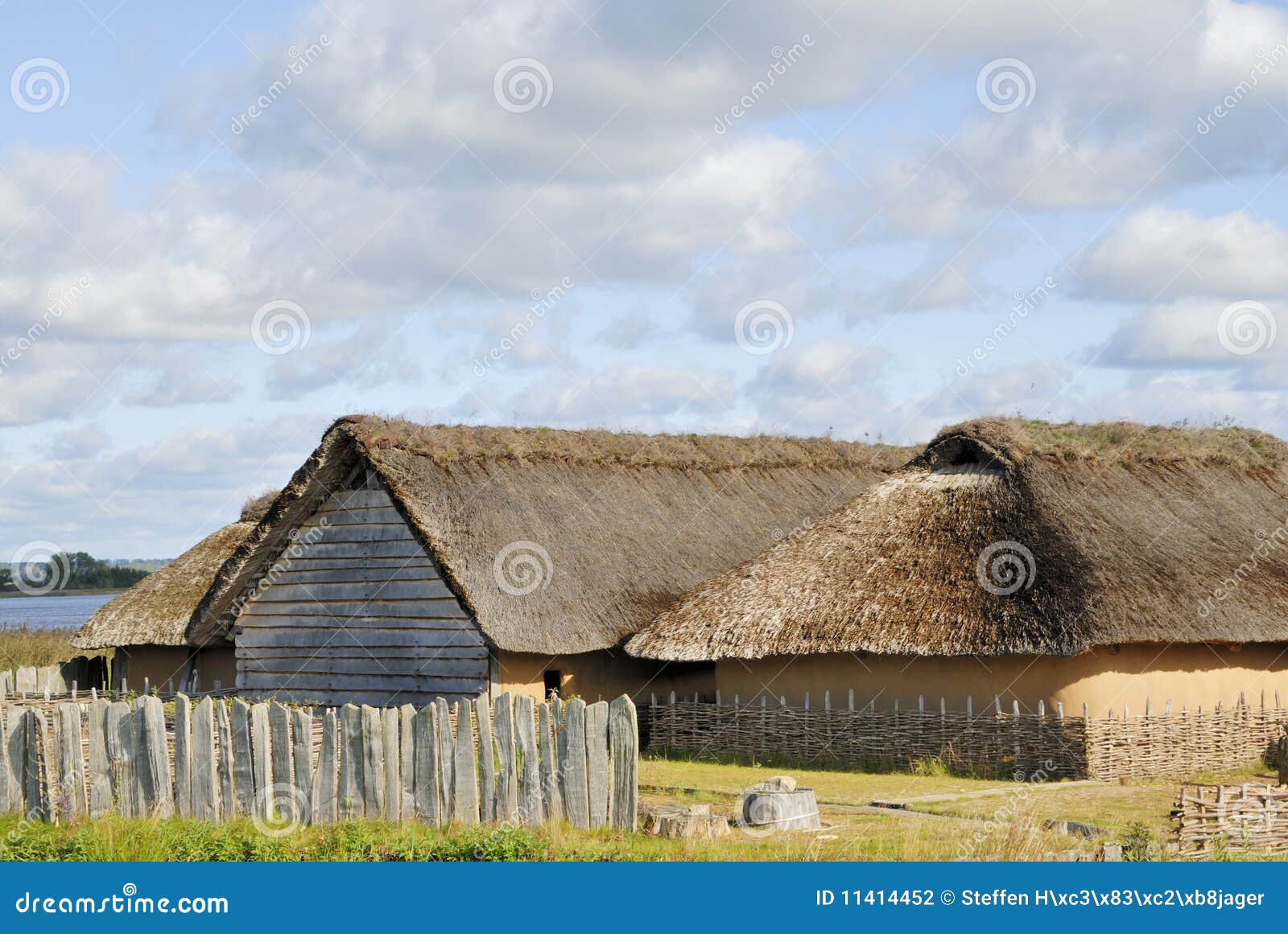 Hedeby stock photo. Image of palisade, haithabu, hedeby - 11414452