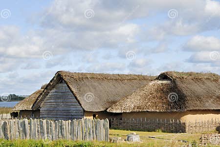 Hedeby stock photo. Image of palisade, haithabu, hedeby - 11414452