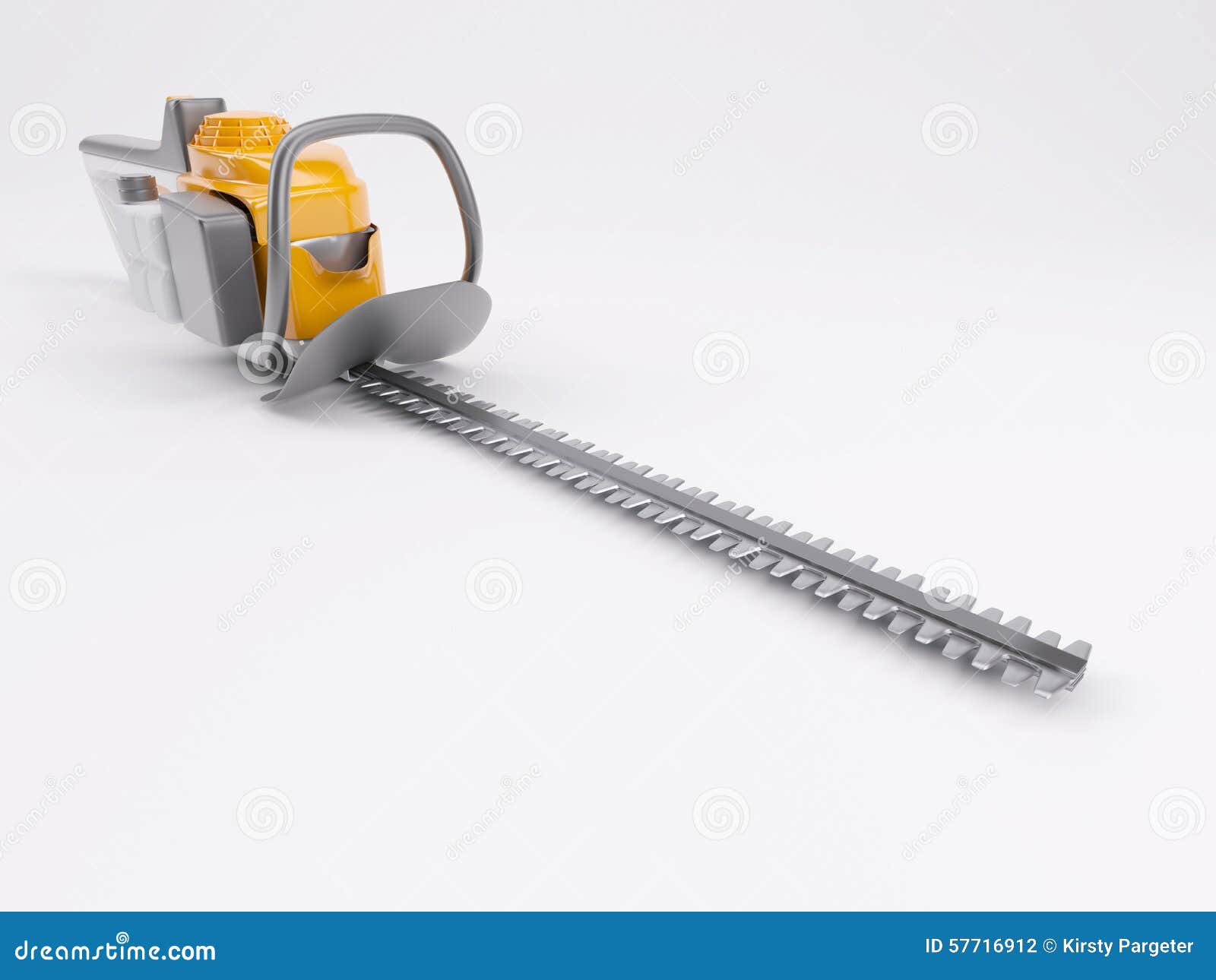 Hedge trimmer stock illustration. Illustration of work - 57716912