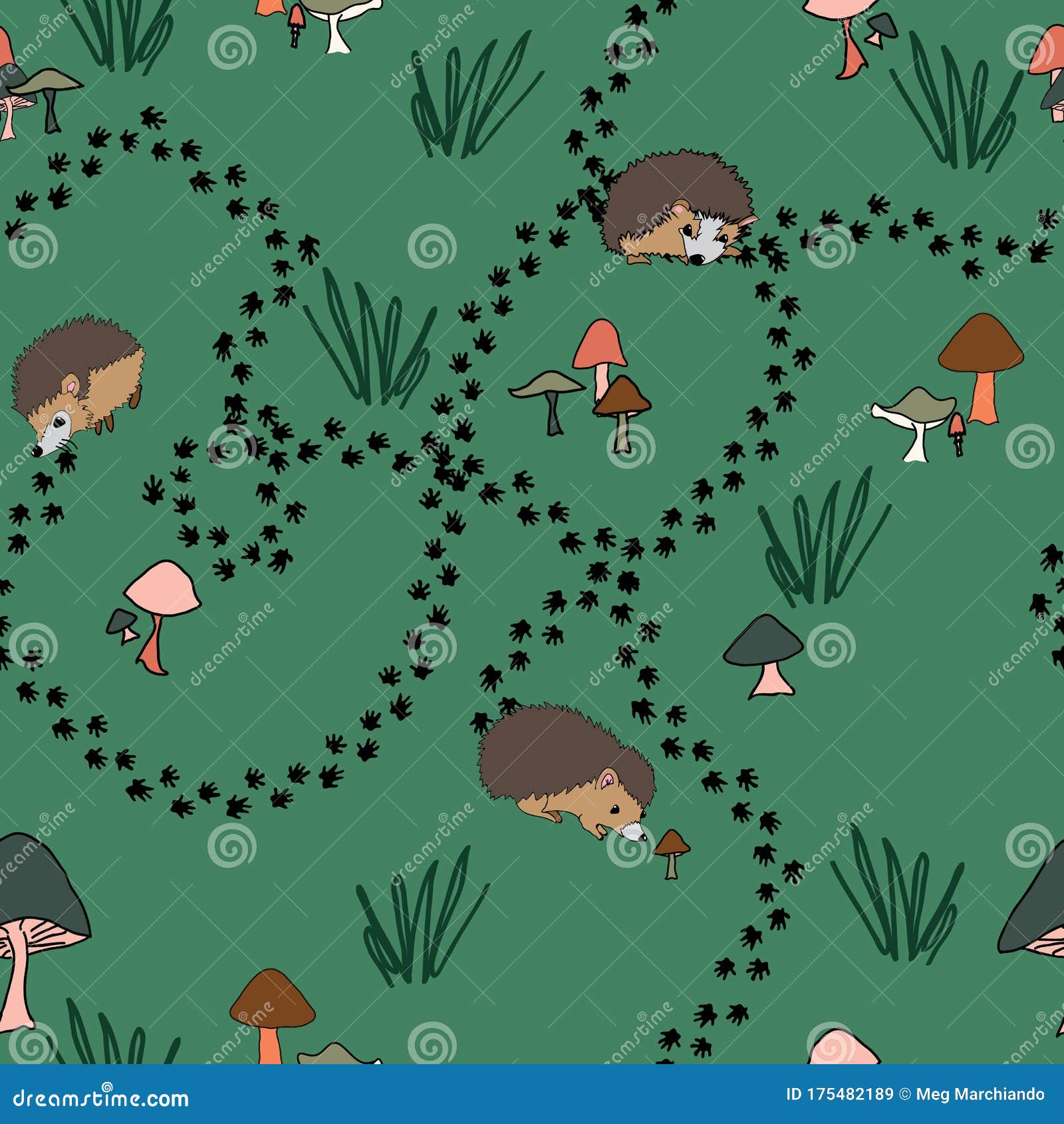 Footprints Trails Marks Set. Male, Female, Baby Feet Imprint Tracks ...