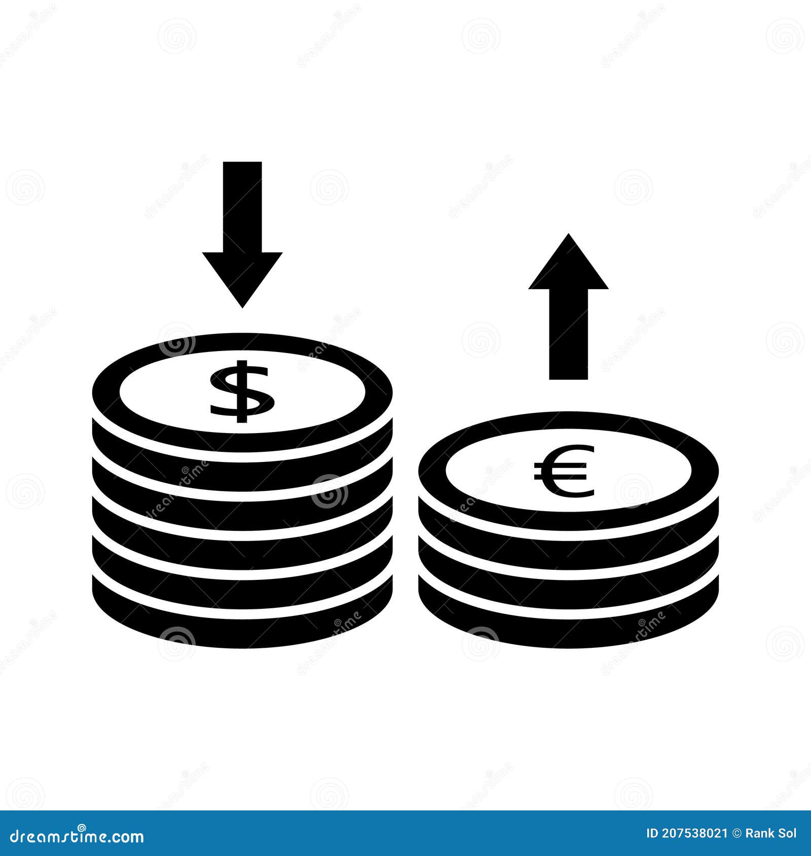 Hedging Flat Vector Icon Which Can Easily Modify or Edit Stock Vector ...
