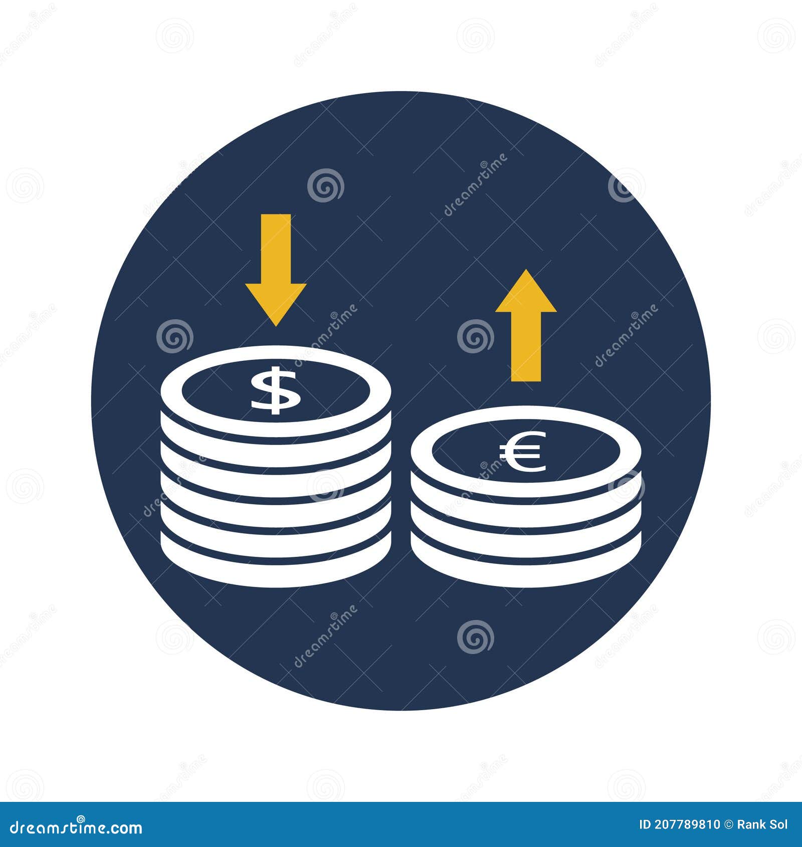 Hedging Flat Vector Icon Which Can Easily Modify or Edit Stock Vector ...