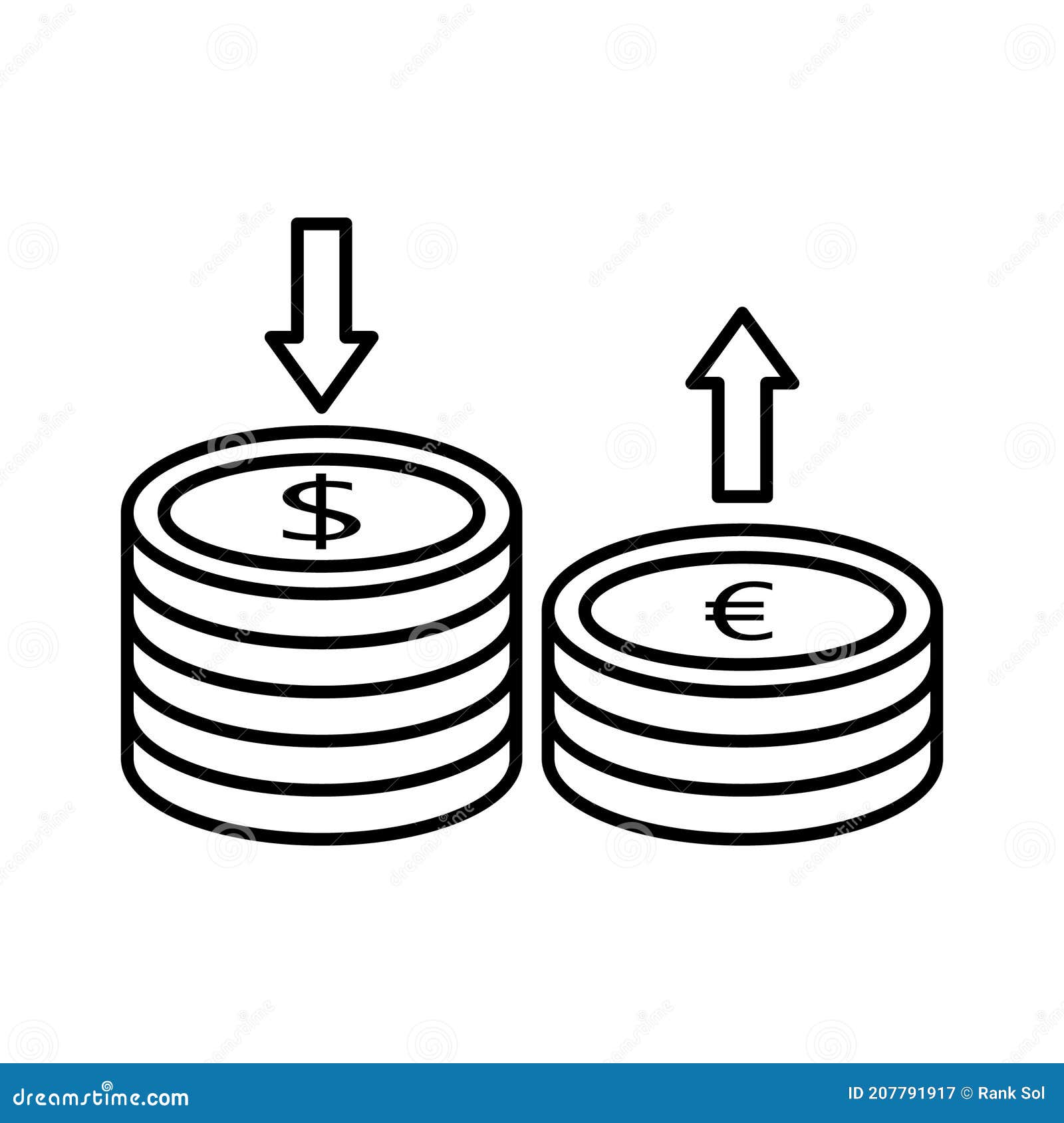Hedging Flat Vector Icon Which Can Easily Modify or Edit Stock Vector ...