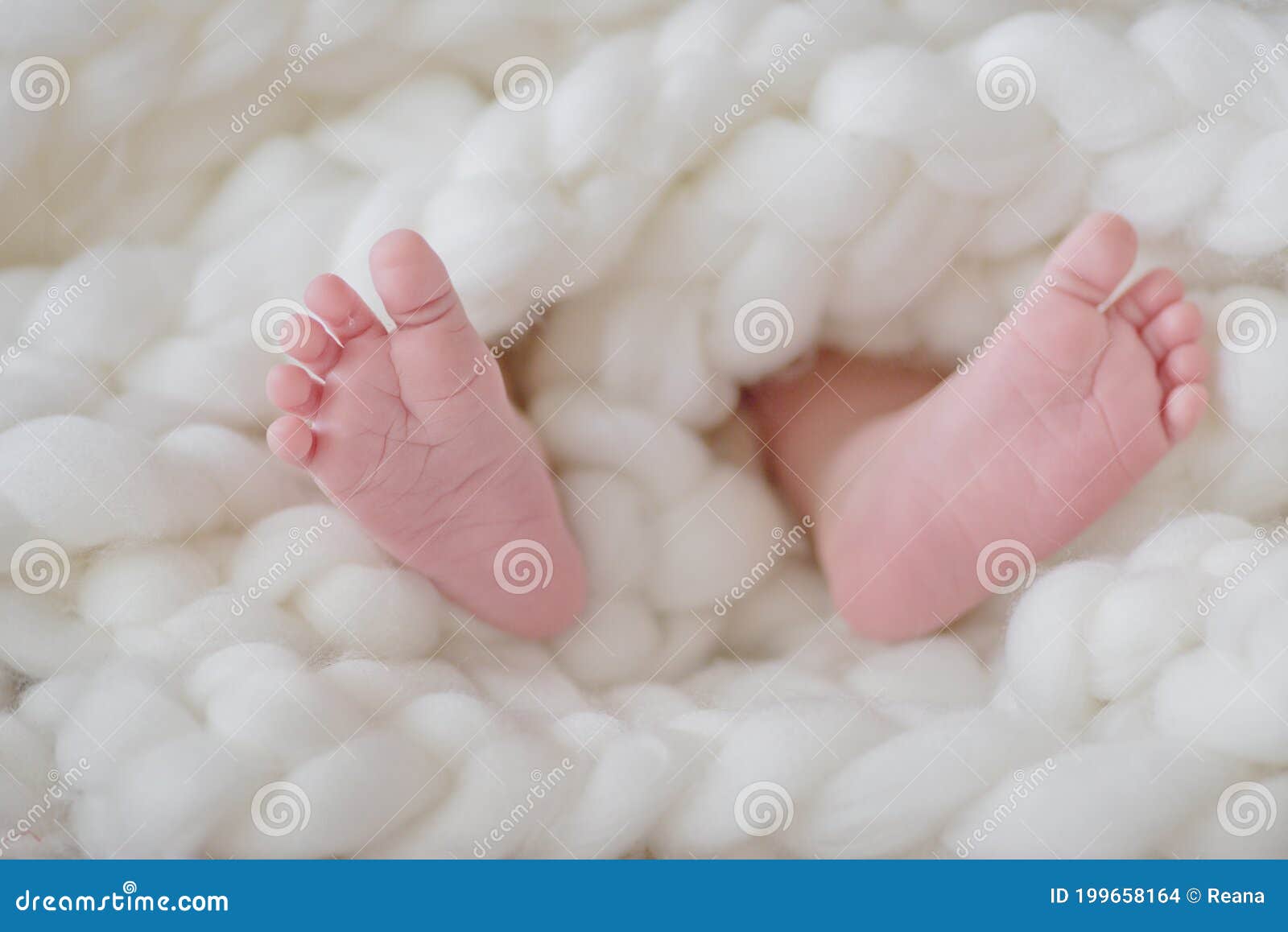 Heels of a newborn stock photo. Image of precious, life - 199658164