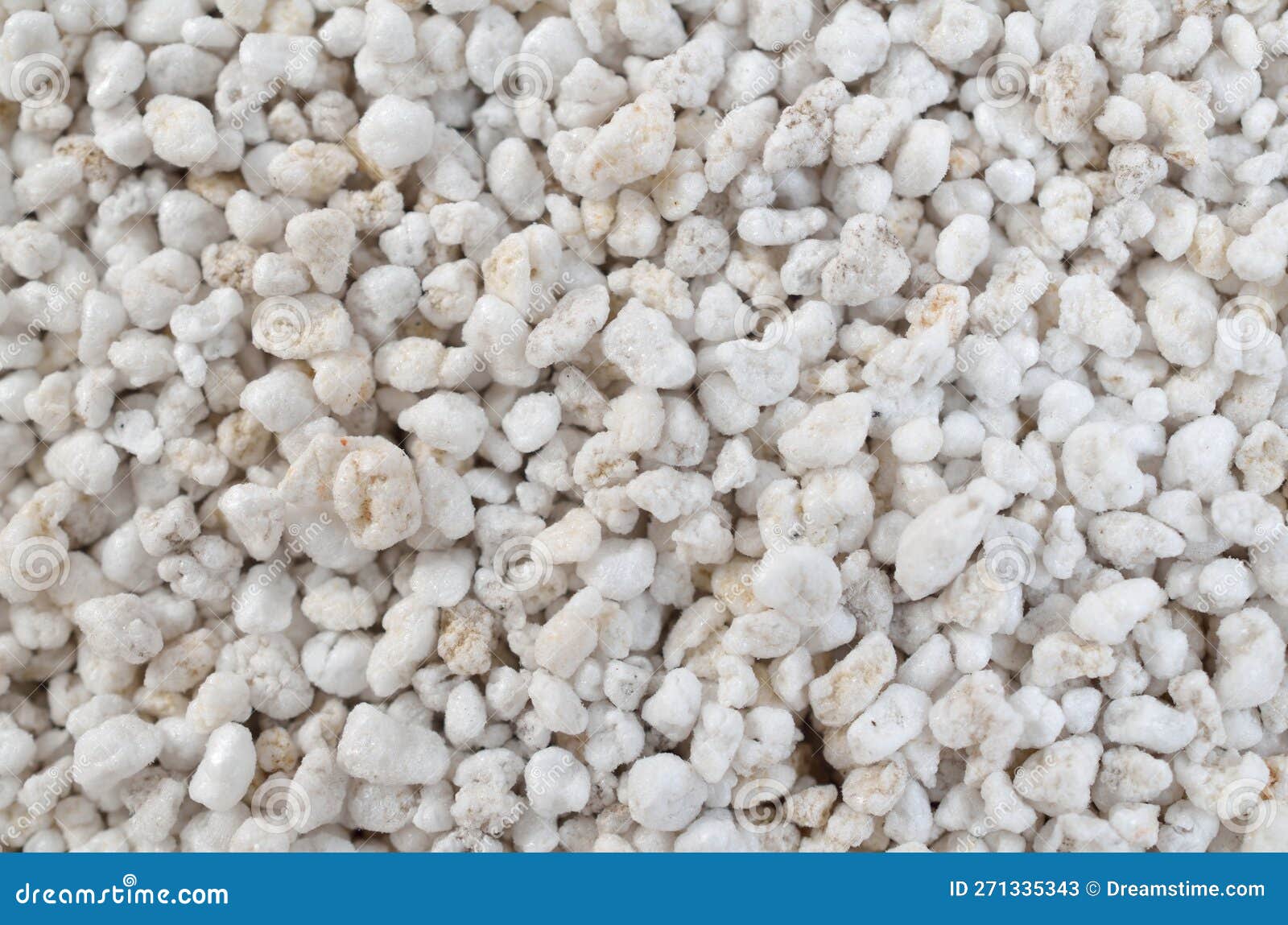 Heep of Expanded Perlite for for Agriculture. Background Stock Image ...