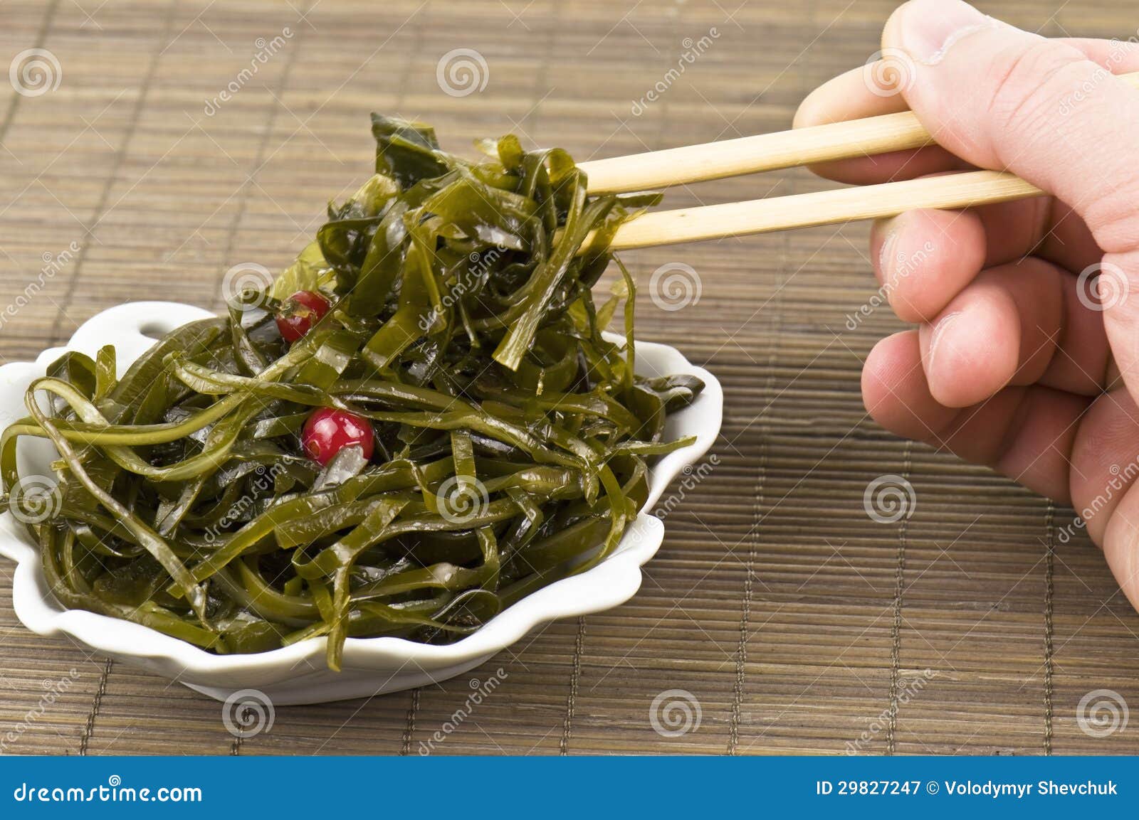 Heerlijk zeewier stock afbeelding. Image of biologie - 29827247