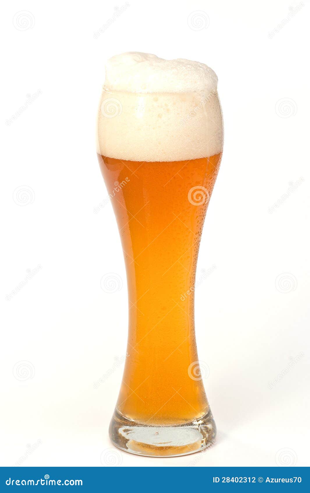 Hefeweizen (Weizenbier) stockfoto. Bild von schaum, kalt - 28402312
