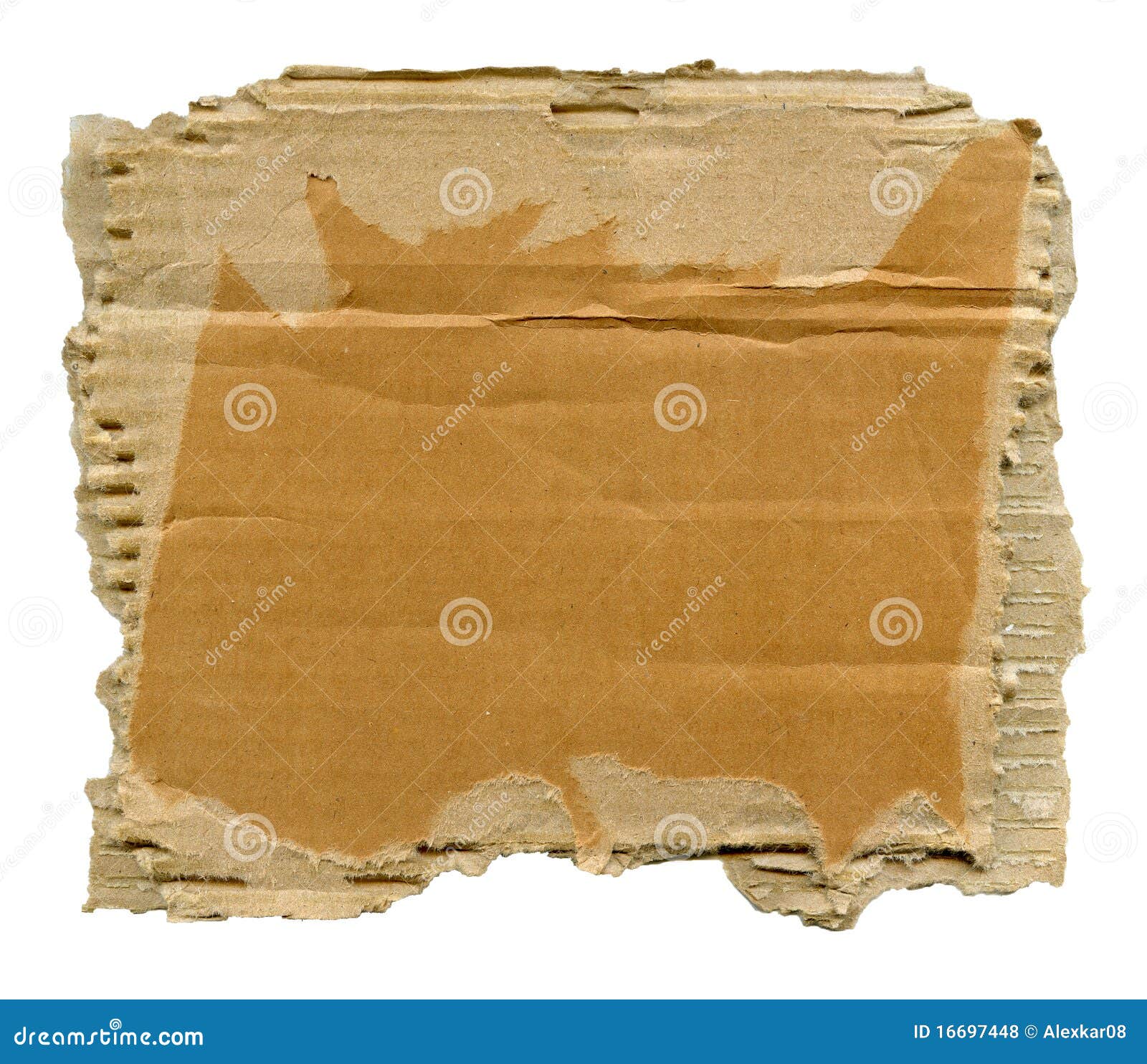 Heftige Pappe stockfoto. Bild von auszug, leer, karton - 16697448