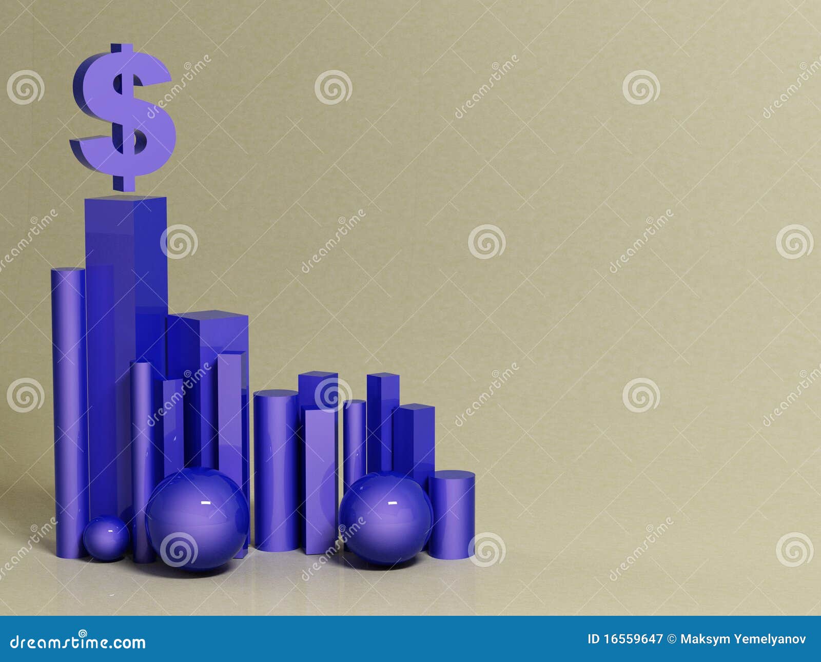 Hegemony Of The Dollar. Abstract Background Stock Image | CartoonDealer ...