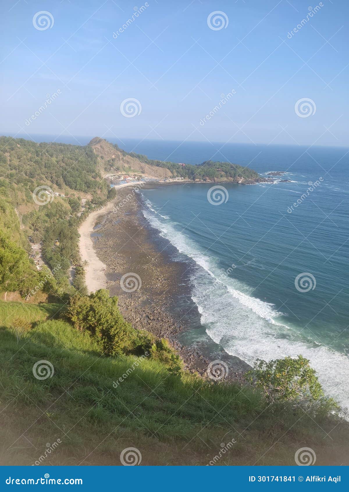 Heha Ocean Cliff Beach View Yogyakarta Stock Image - Image of vacation ...