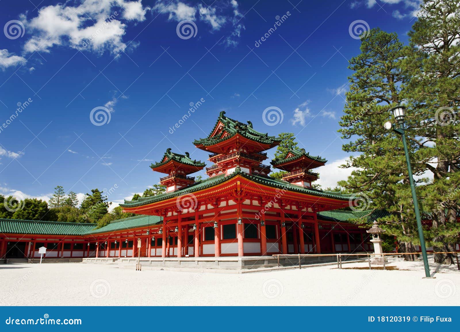 Heian Shrine Stock Photography | CartoonDealer.com #12183506
