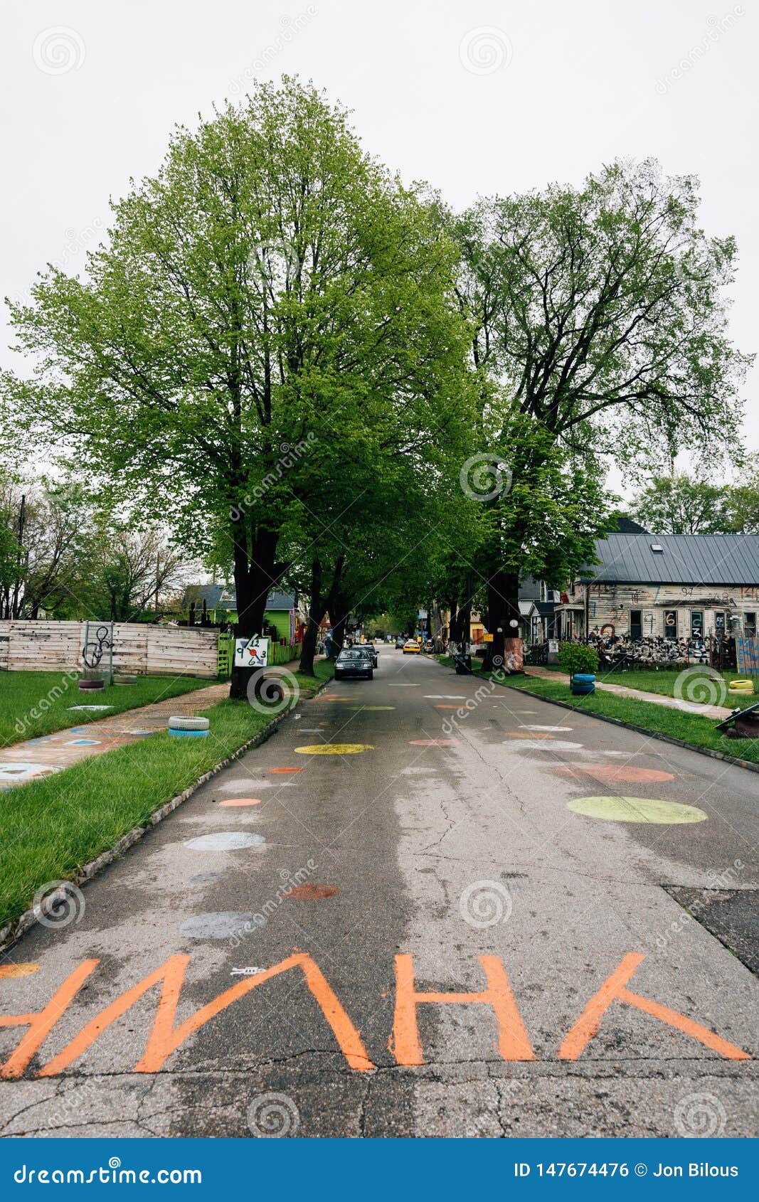 The Heidelberg Project, in Detroit, Michigan Editorial Photo - Image of ...