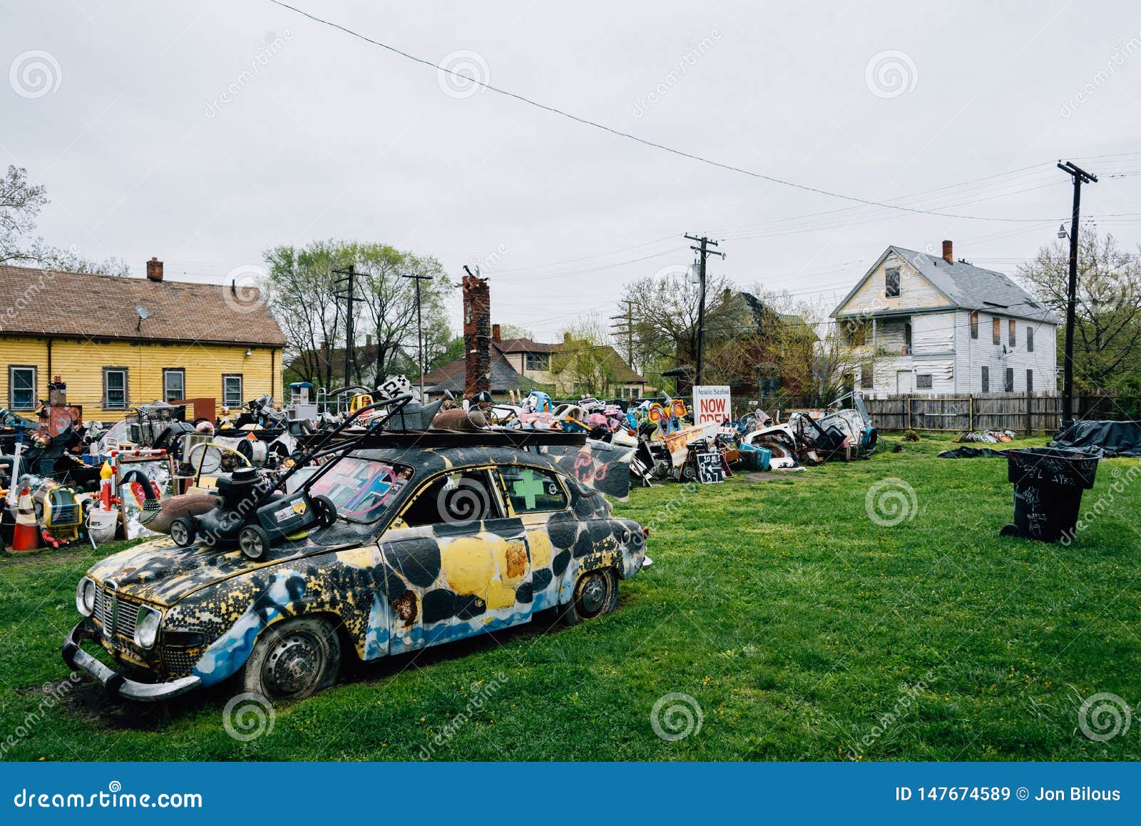 The Heidelberg Project, in Detroit, Michigan Editorial Stock Image ...