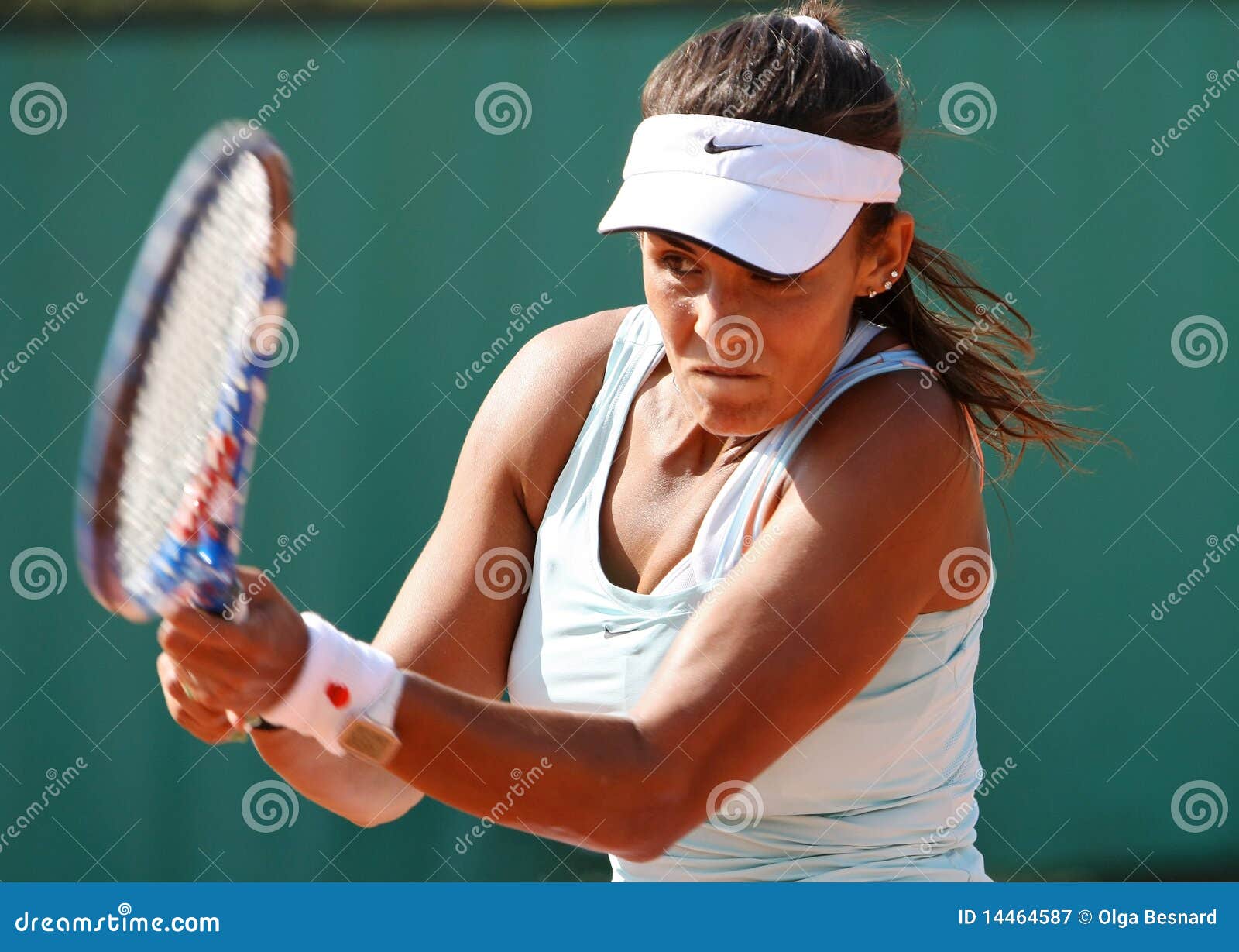 Heidi Gr TABAKH (KAN) in Roland Garros 2010 Redactionele Fotografie ...