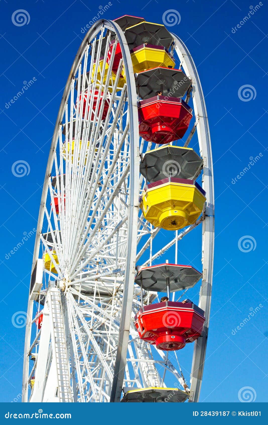 Height of Ferris Wheel stock image. Image of baskets - 28439187