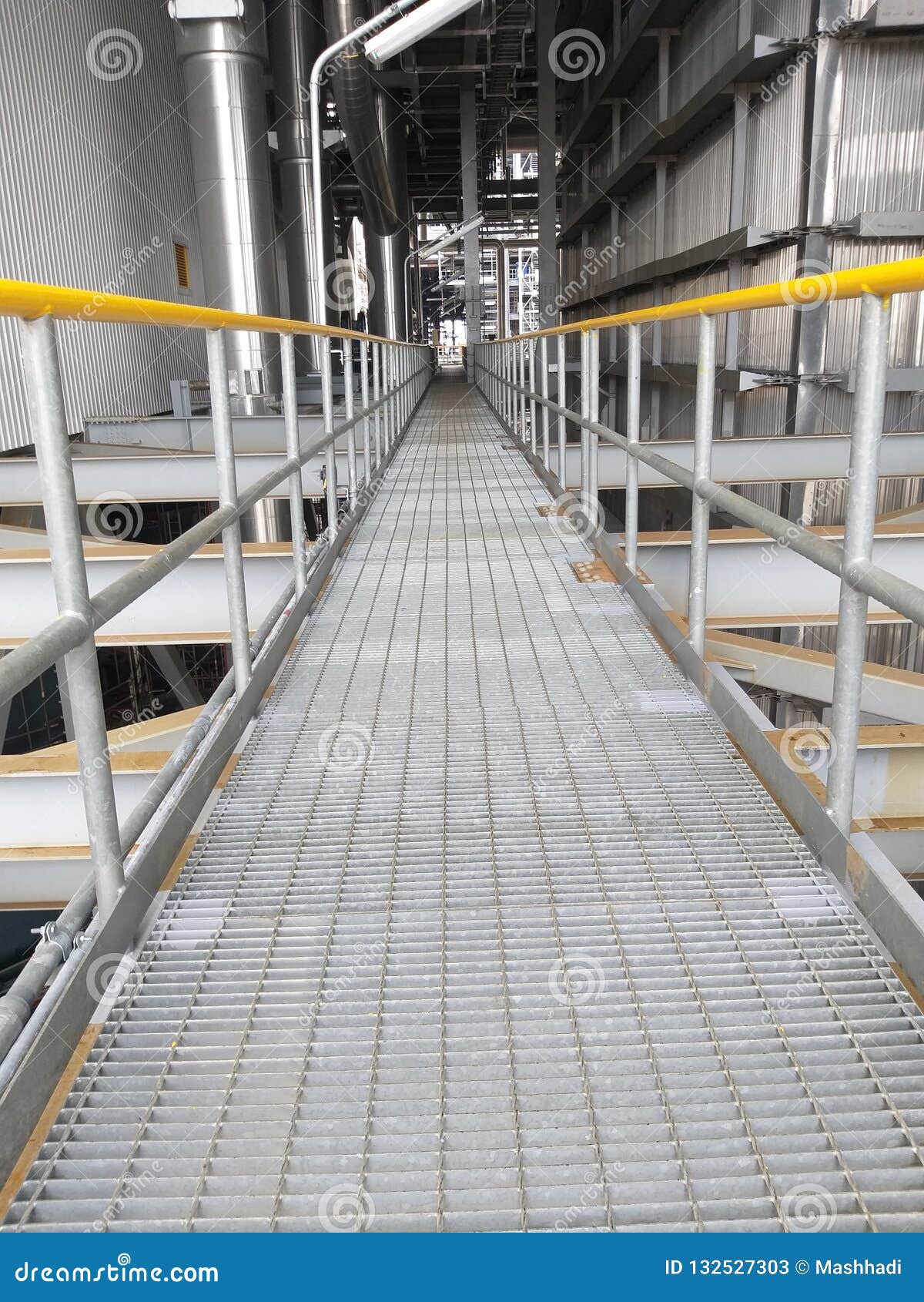 Walkway perforated stock image. Image of grills, height - 132527303