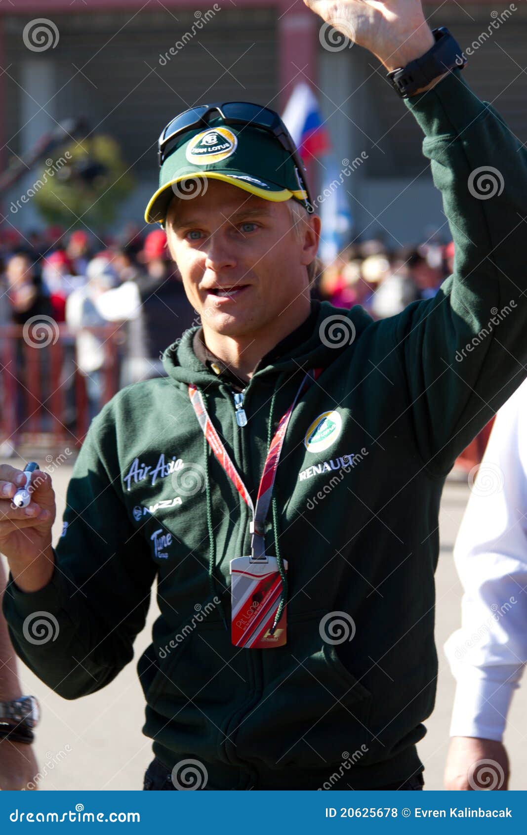 Heikki Kovalainen editorial stock photo. Image of motorsport - 20625678