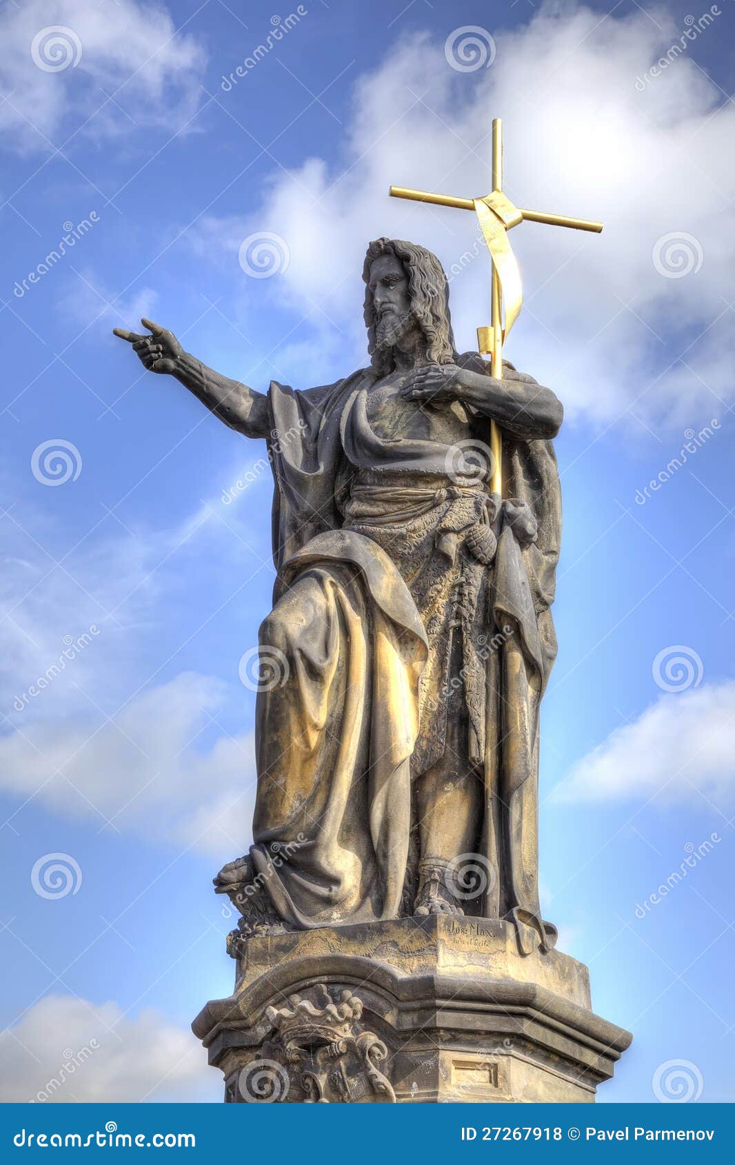 Heilige Anthony van Padua stock foto. Image of geschiedenis - 27267918