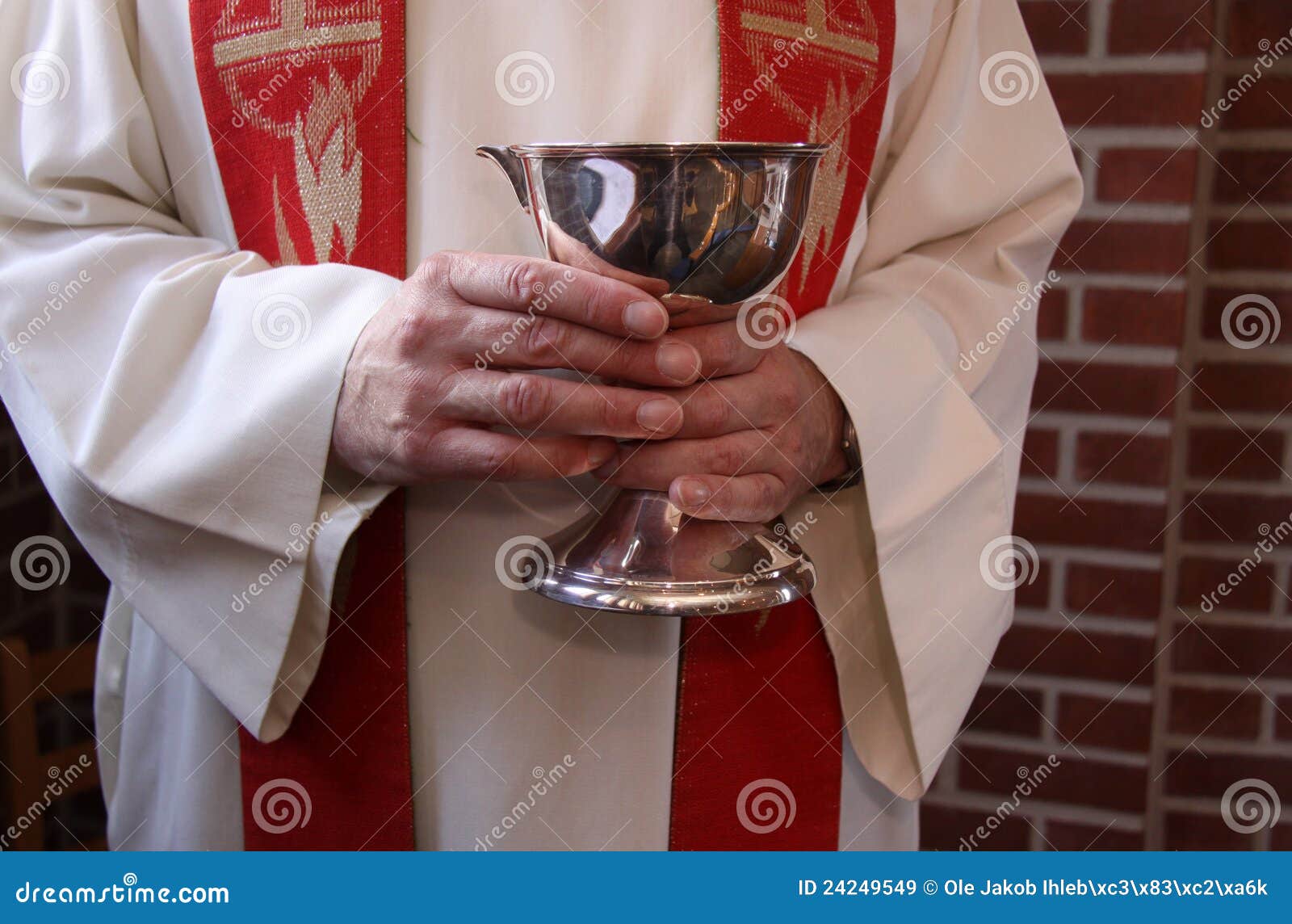 Heilige Kommunion stockbild. Bild von abendmahl, spiritus - 24249549