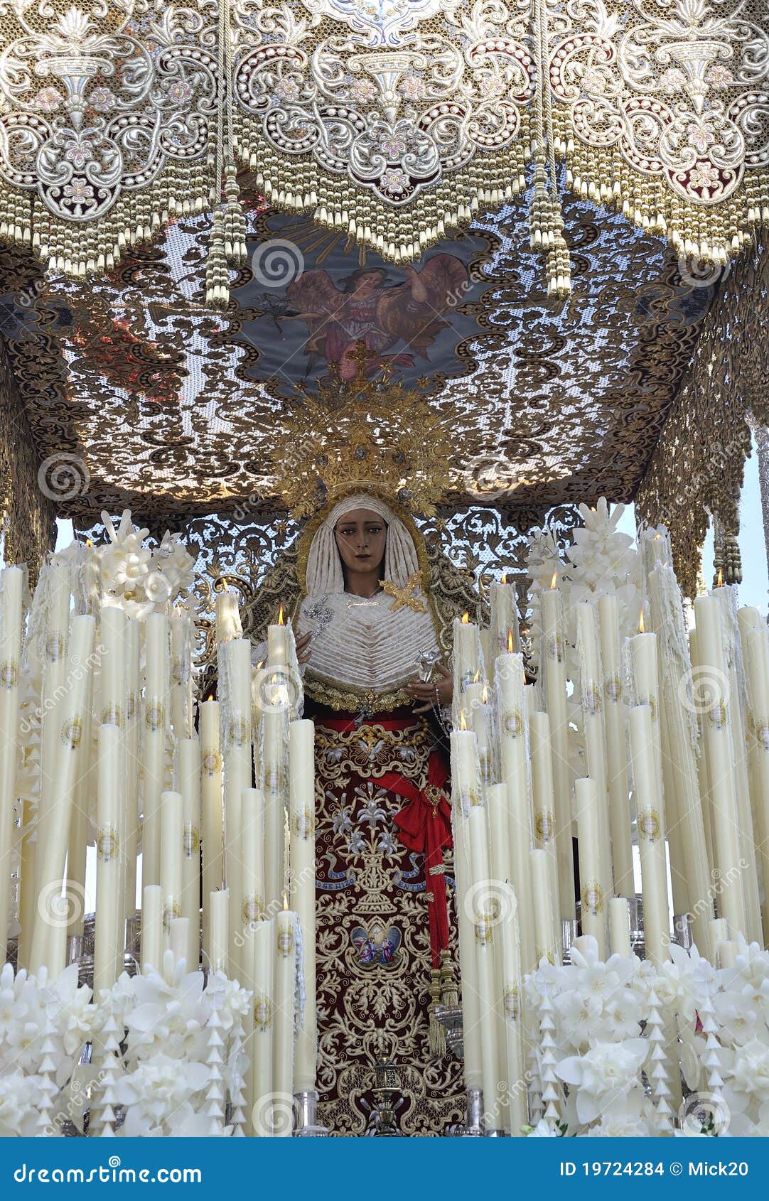 Heiliger Mary Der Inkarnation Stockfoto - Bild von schön, kabinendach ...