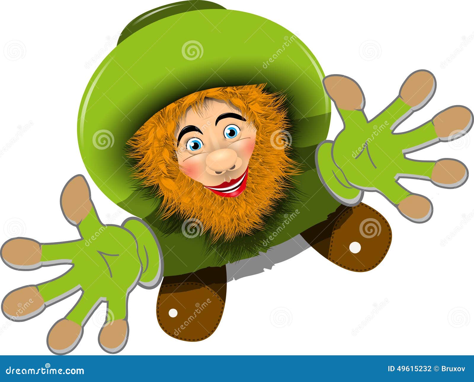 Heiliger Patrick vektor abbildung. Illustration von feiertag - 49615232