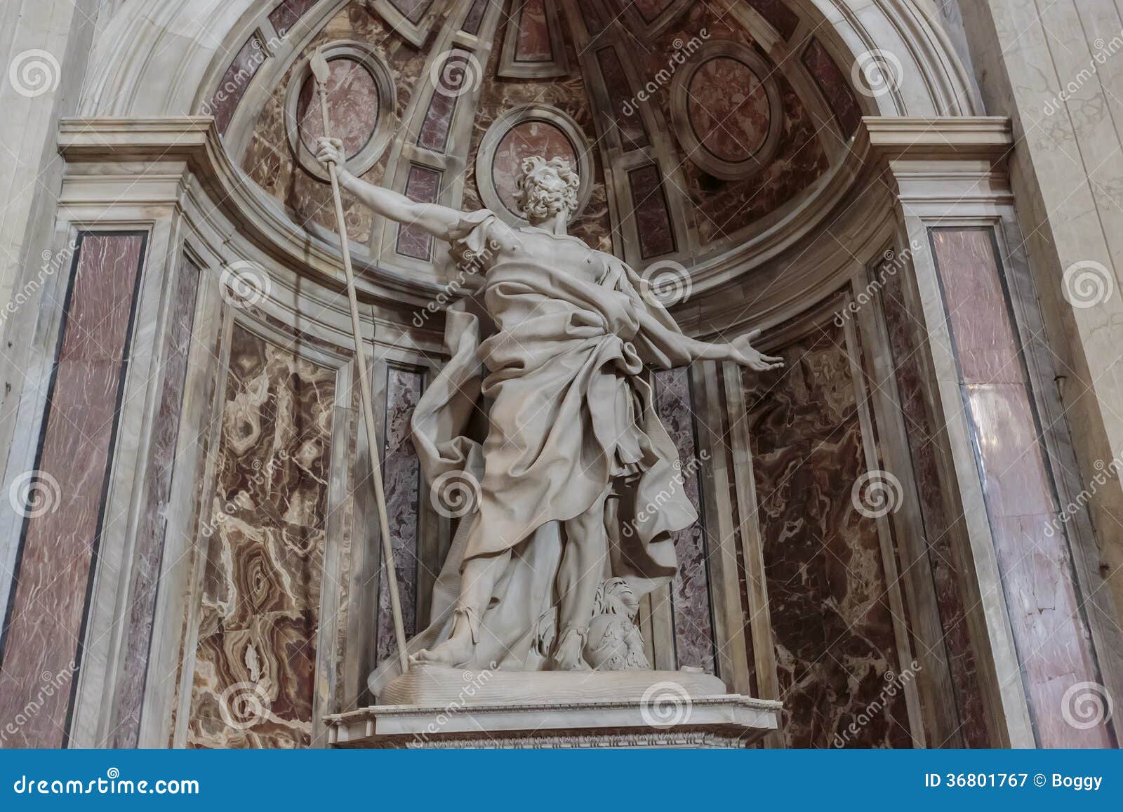 Heiliges Longinus in St Peter Basilika Redaktionelles Stockfotografie ...