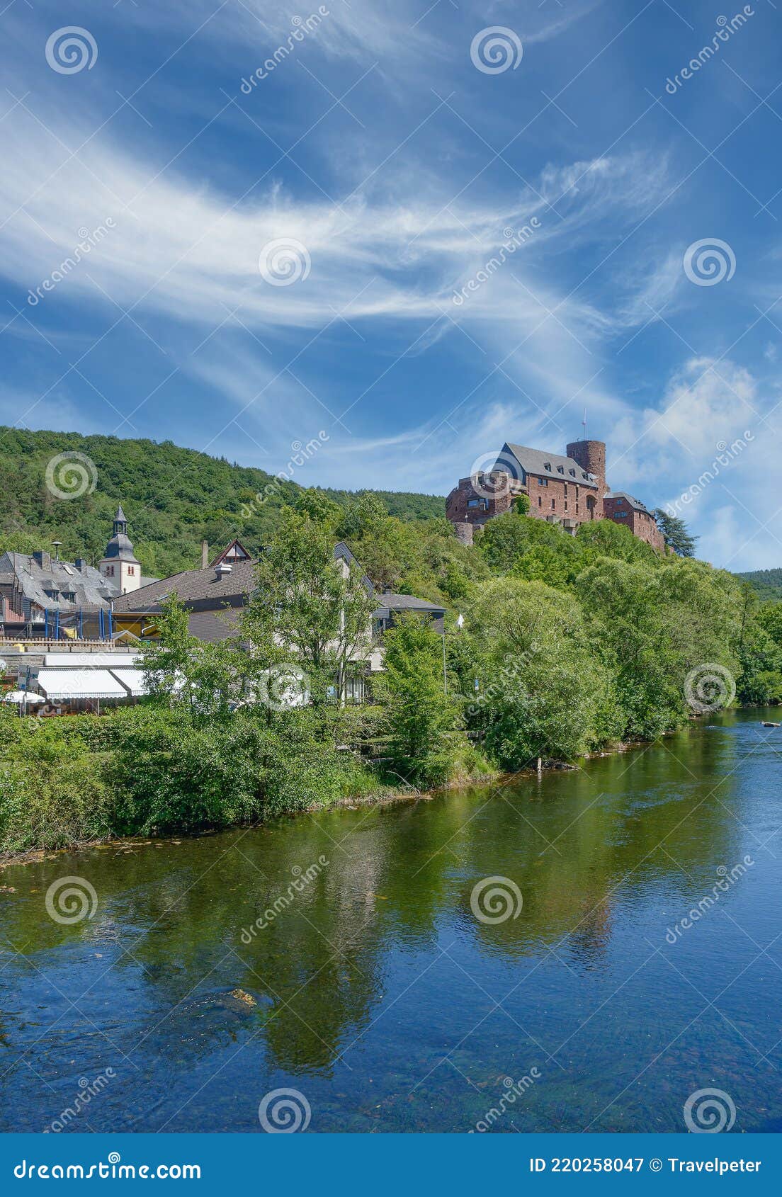 Heimbach in the Eifel,Germany Stock Image - Image of national, travel ...
