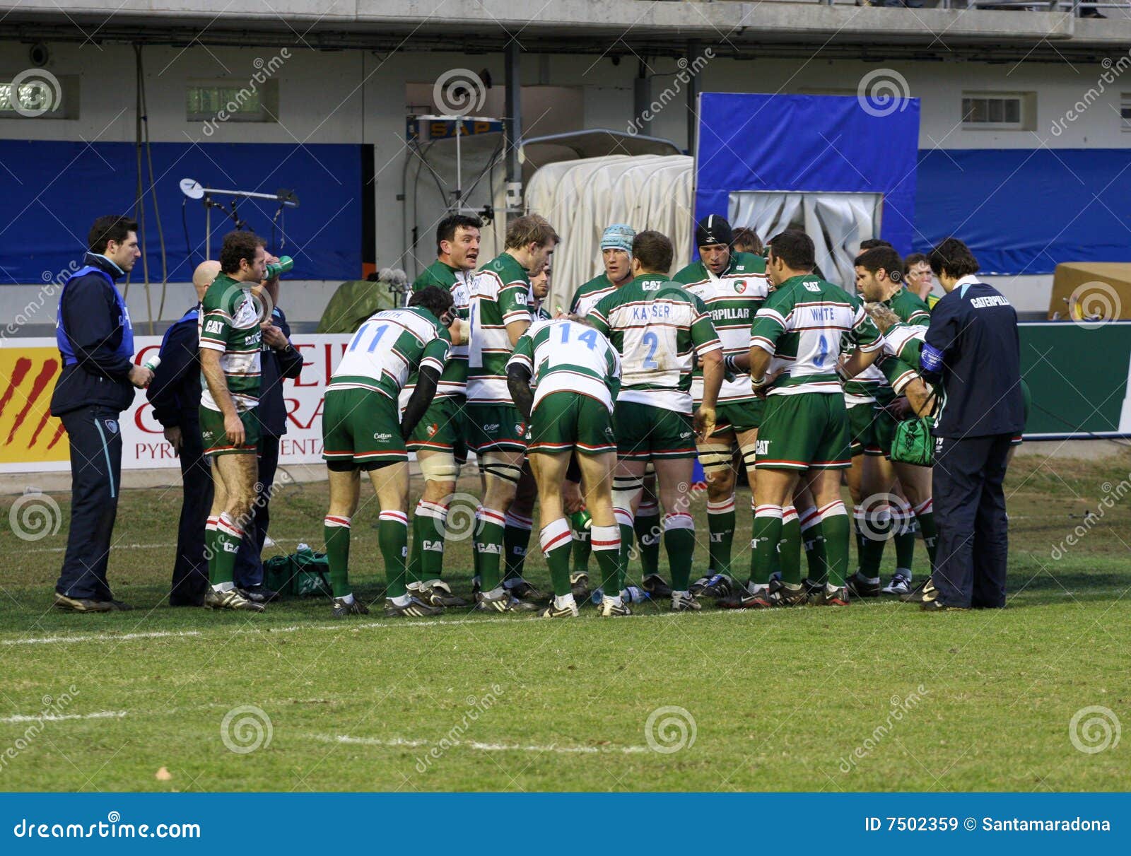 Heineken Cup Rugby Match USAP Vs Leicester Editorial Stock Image ...