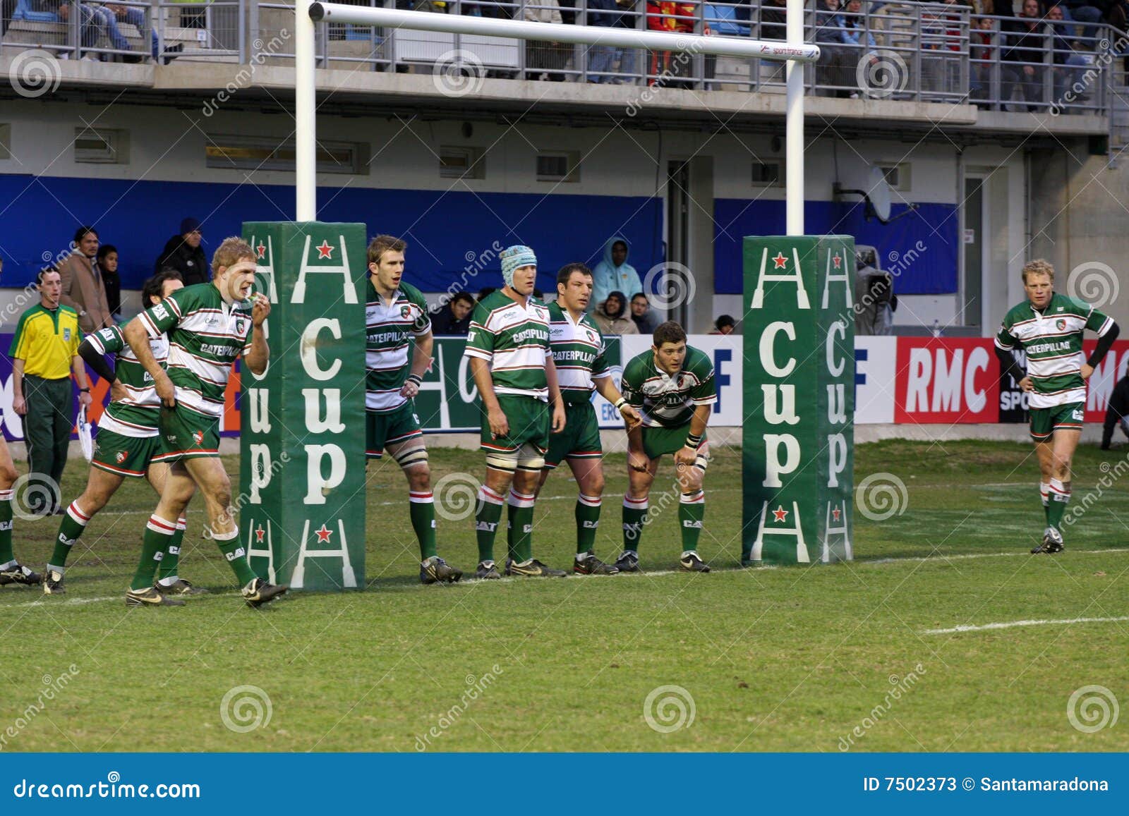 Heineken Cup Rugby Match USAP Vs Leicester Editorial Stock Photo ...