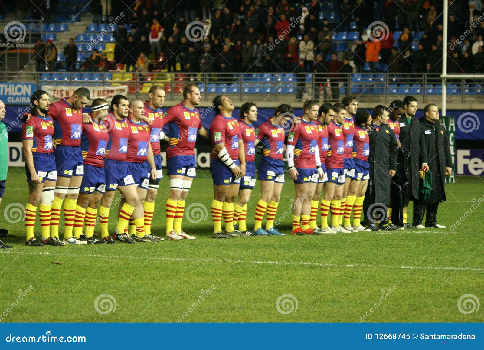 Heineken Cup Rugby Match USAP Vs Treviso Editorial Image - Image of ...