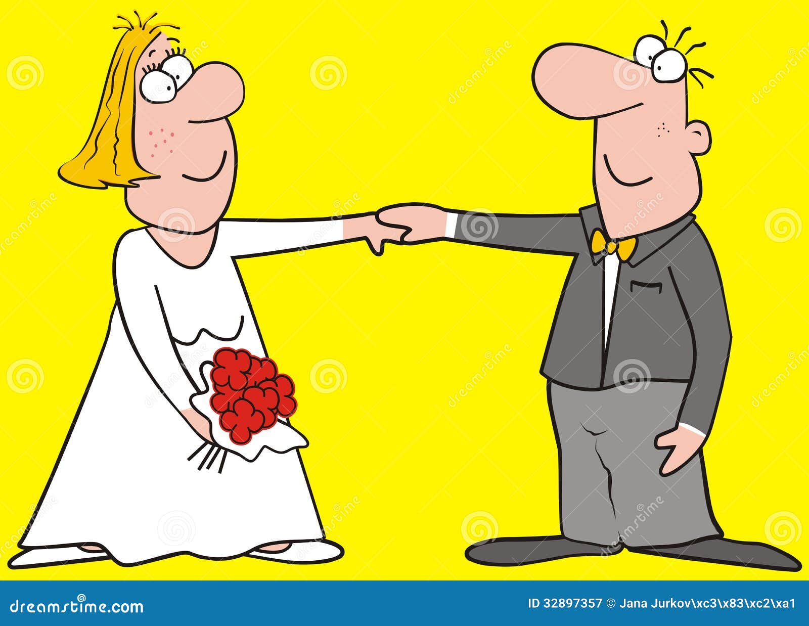 Heirat vektor abbildung. Illustration von dame, liebe - 32897357