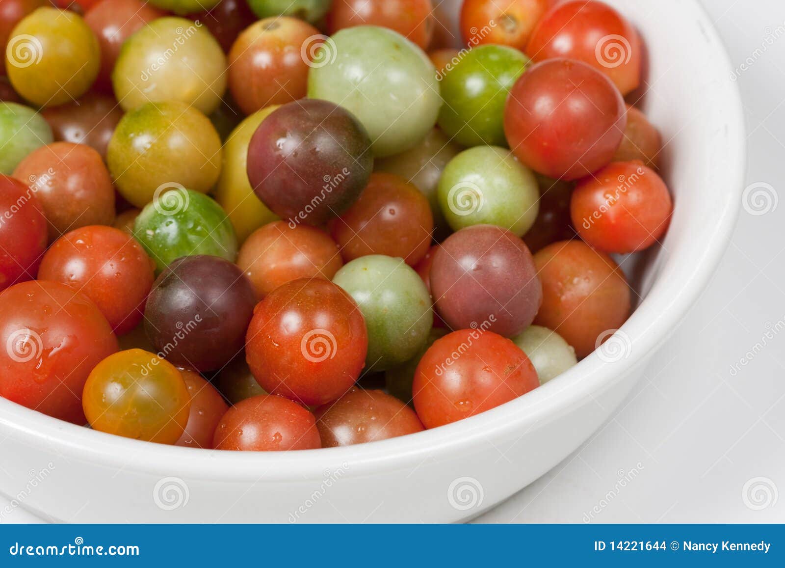 Heirloom Cherry Tomates stock photo. Image of tomato - 14221644