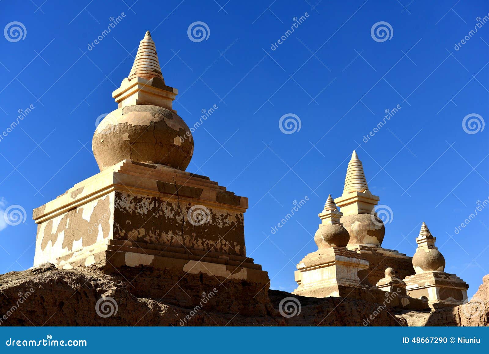 The Heishui city ruins stock photo. Image of period, buried - 48667290