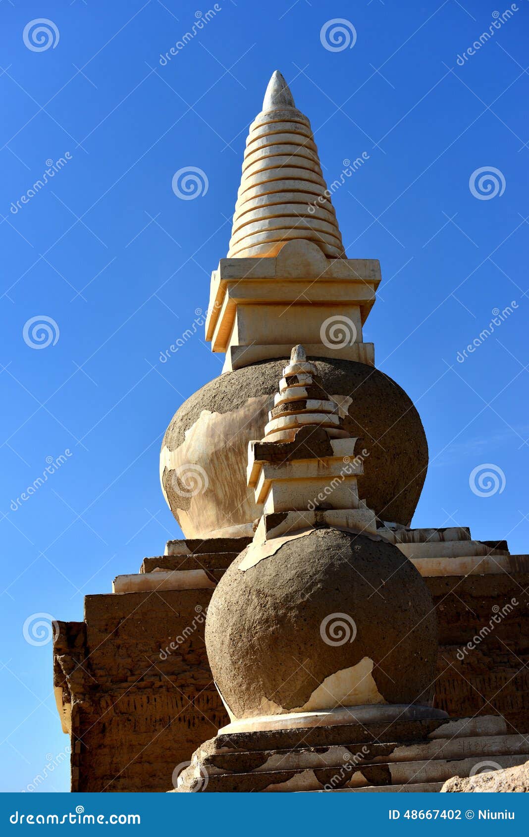 The Heishui city ruins stock photo. Image of khara, city - 48667402