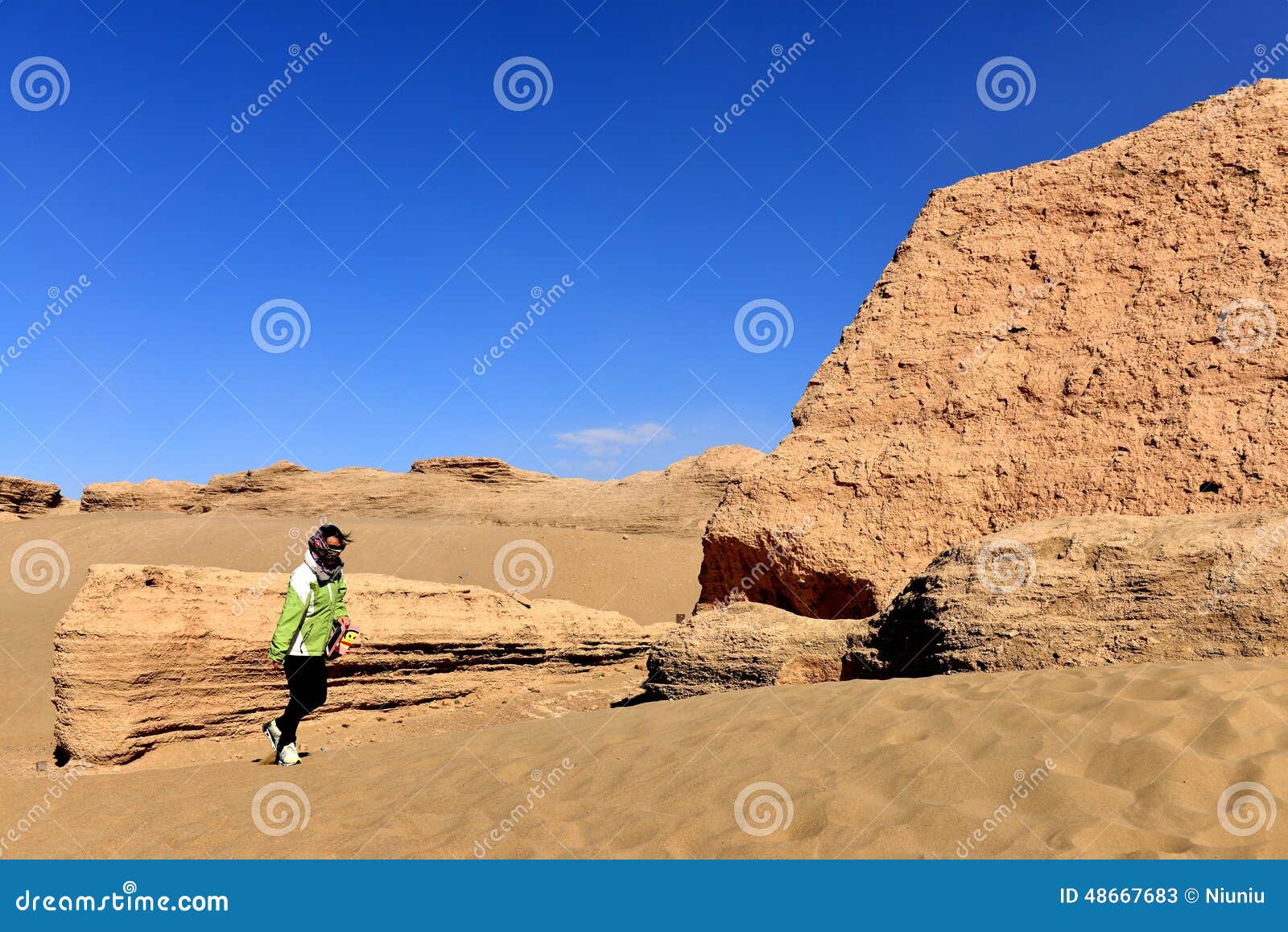 The Heishui city ruins editorial stock photo. Image of khoto - 48667683