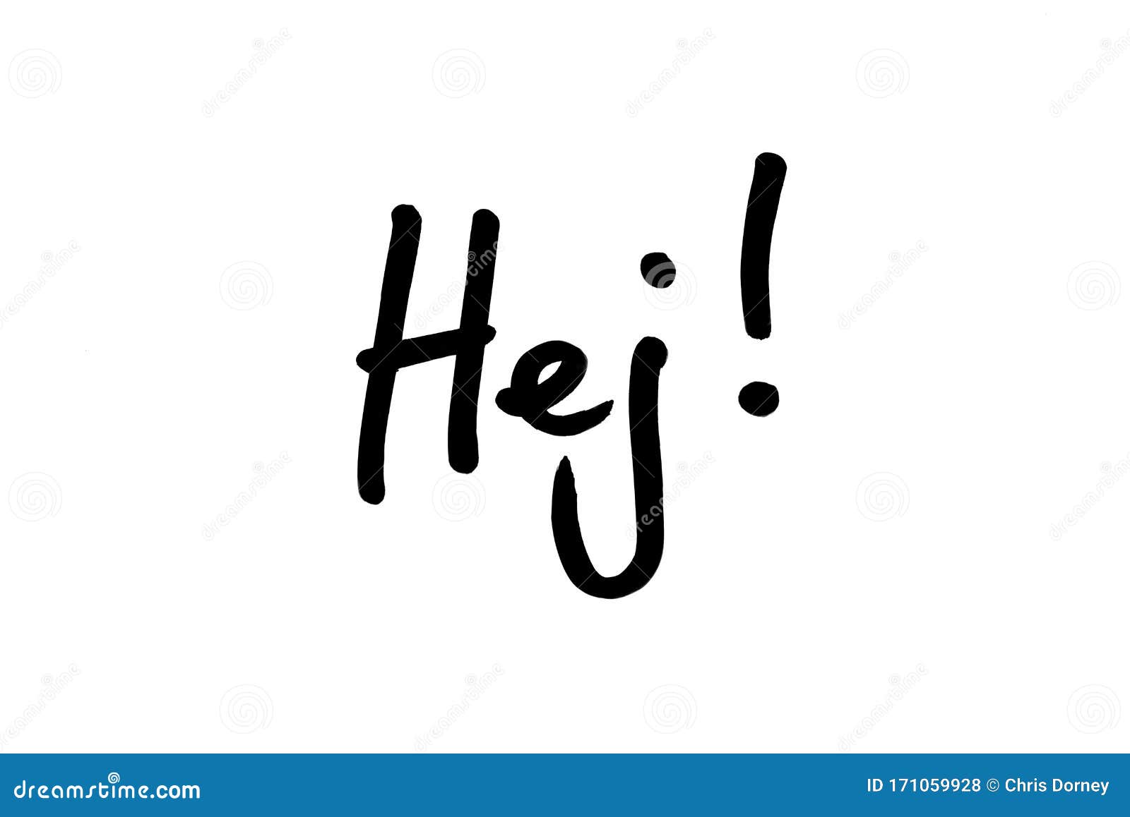 Hej stock illustration. Illustration of informal, emblem - 171059928