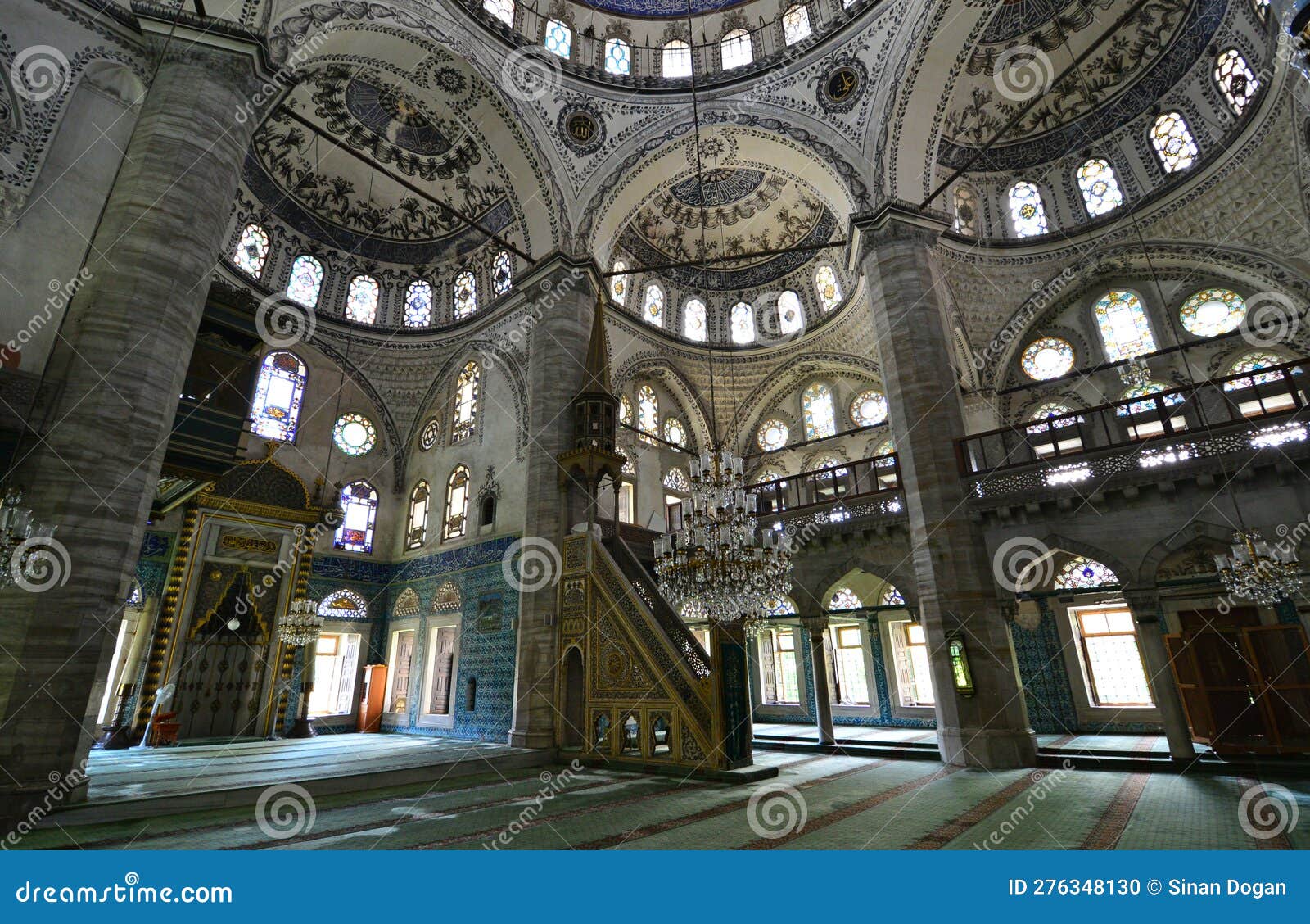 Hekimoglu Ali Pasha Mosque editorial image. Image of turkey - 276348130