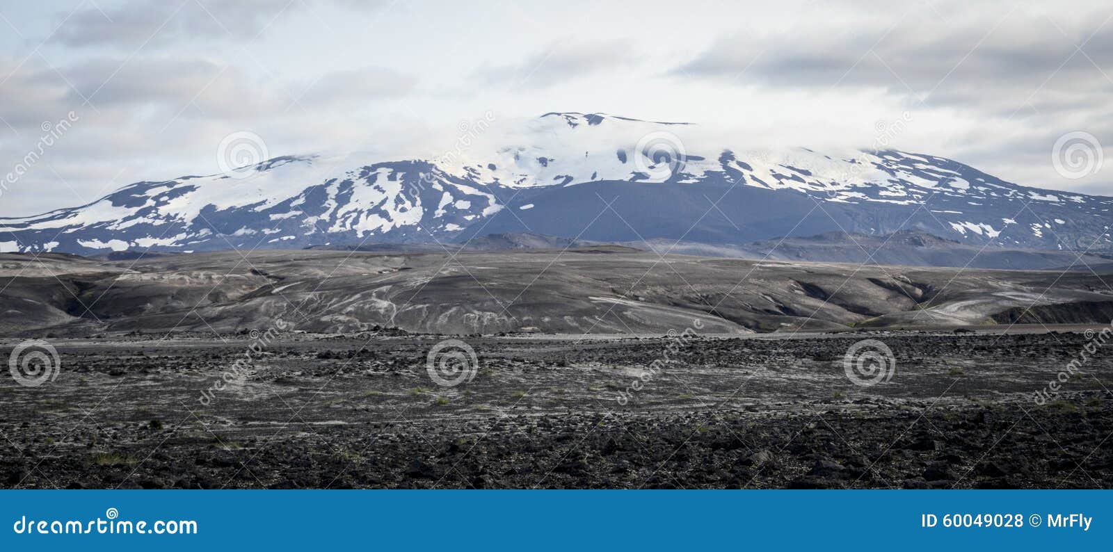 Hekla volcano, Iceland stock photo. Image of scenic, colorful - 60049028