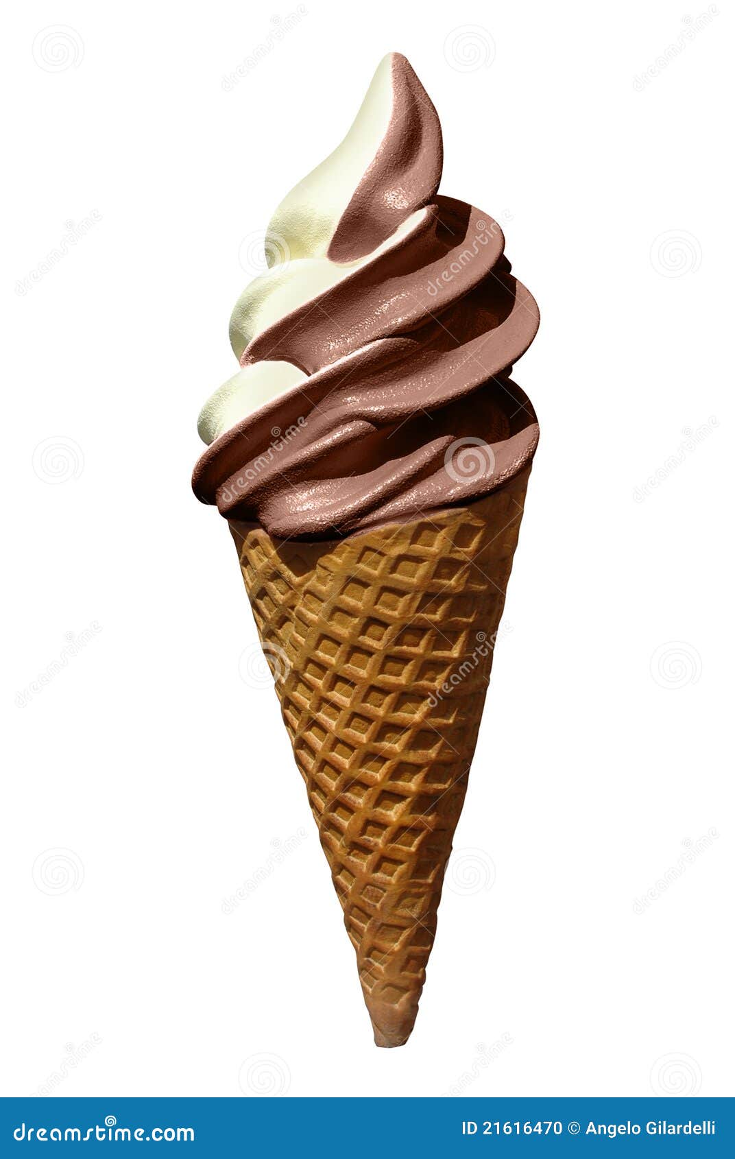 Helado foto de archivo. Imagen de crema, leche, hielo - 21616470